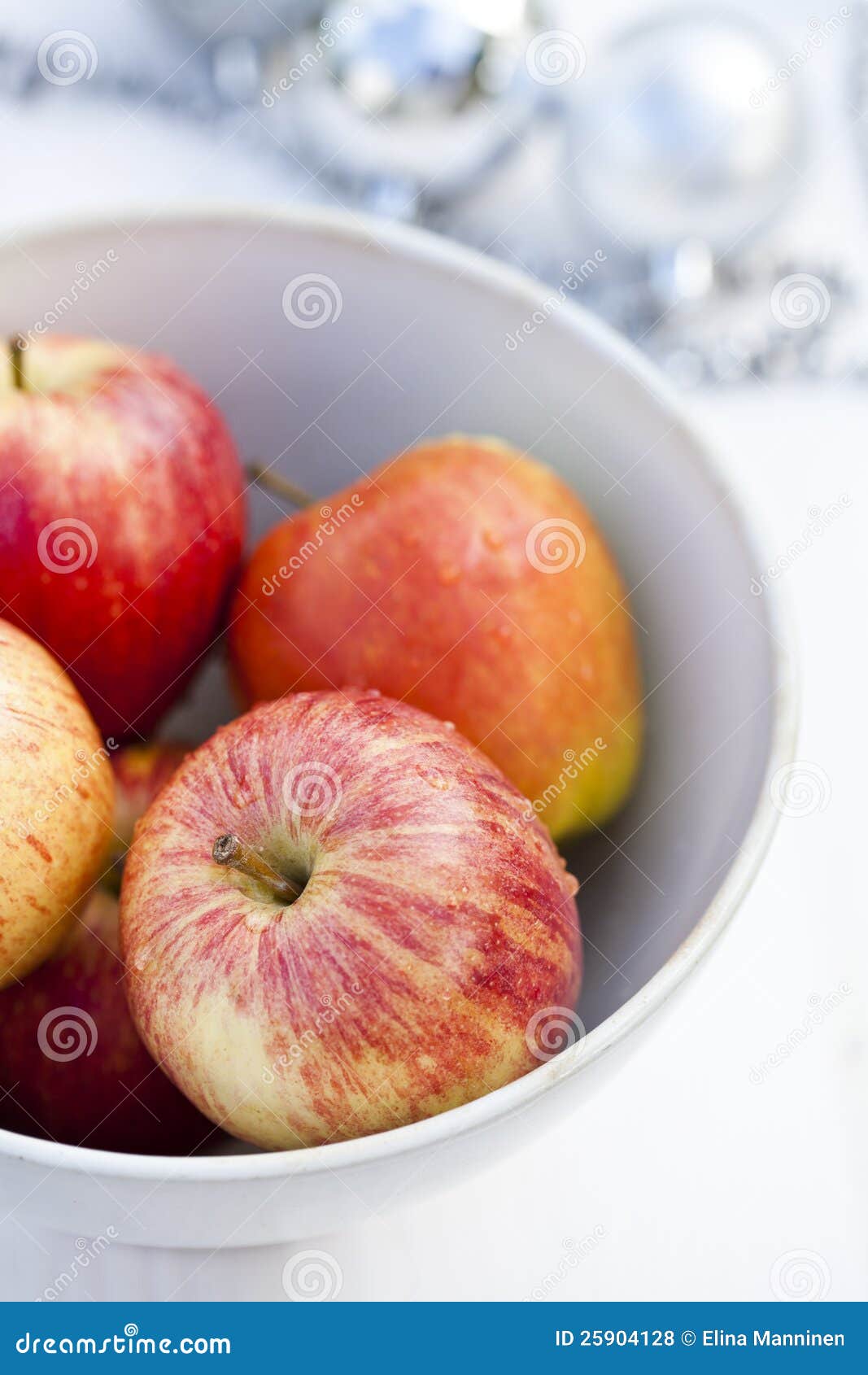 Christmas apples stock photo. Image of nutritious, delicious - 25904128