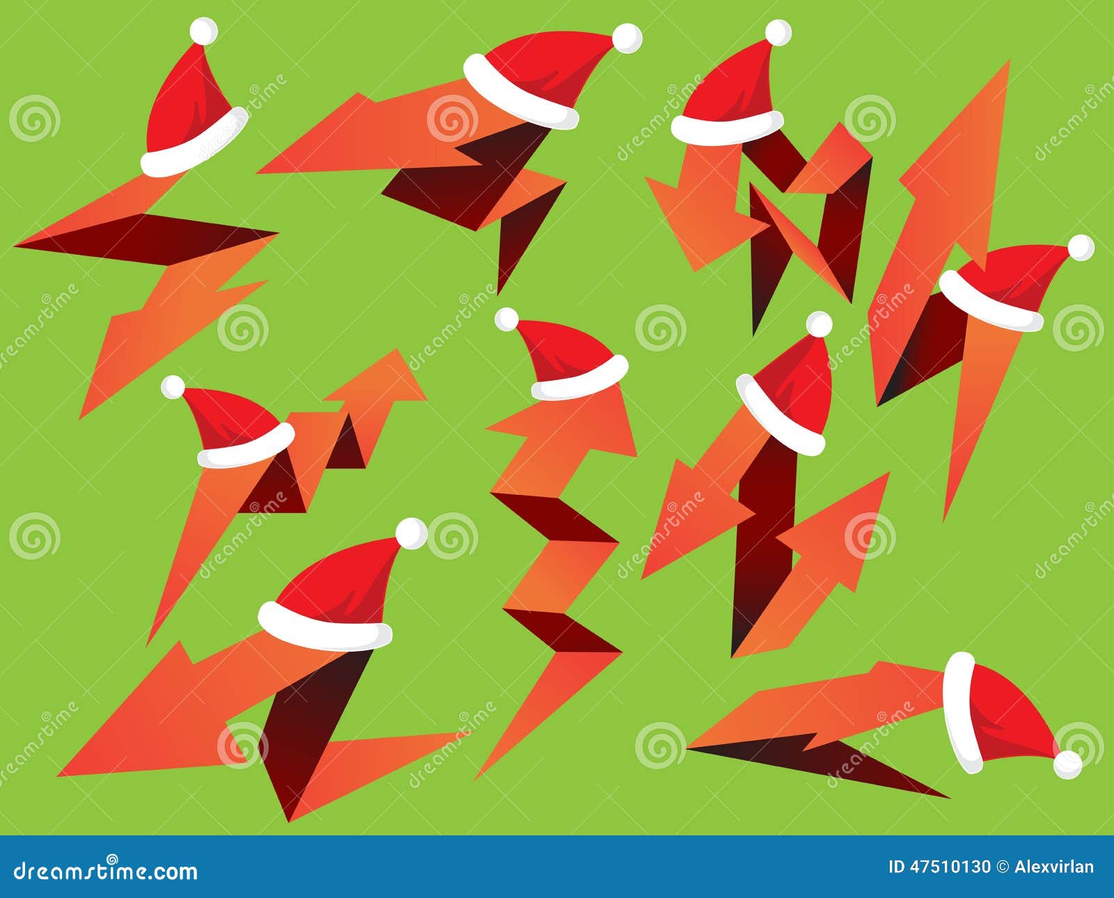 Christmas Arrows Stock Illustrations – 1,714 Christmas Arrows Stock ...