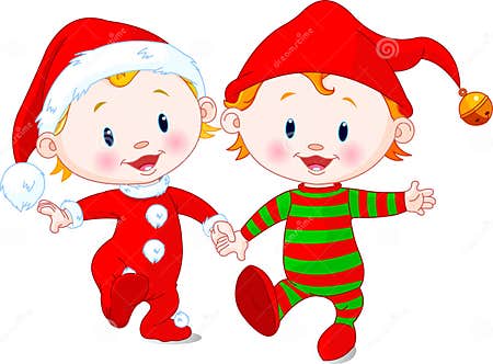 Christmas Babies stock vector. Illustration of small - 12109223