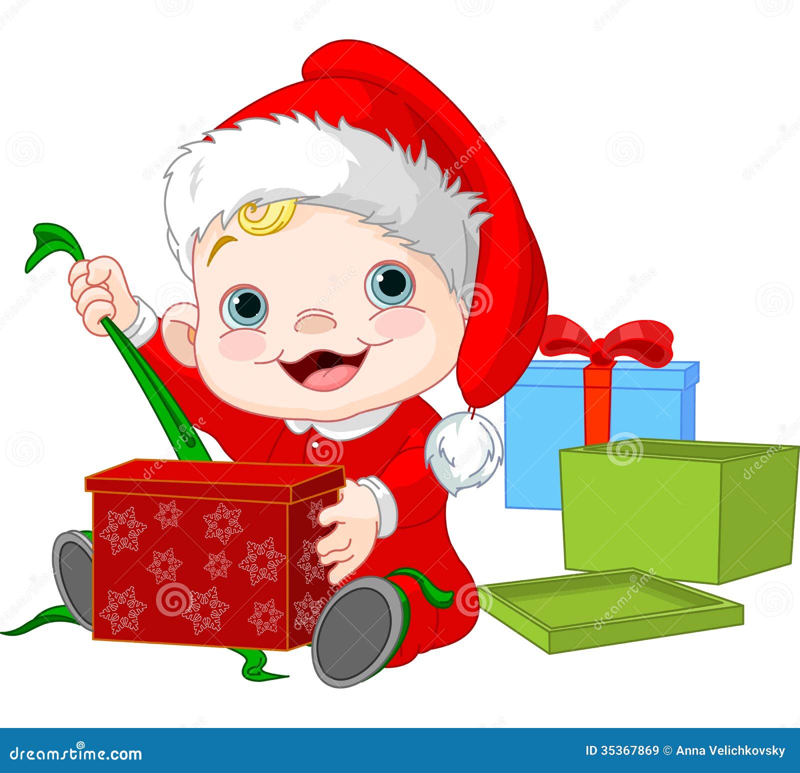 Child Christmas Clipart