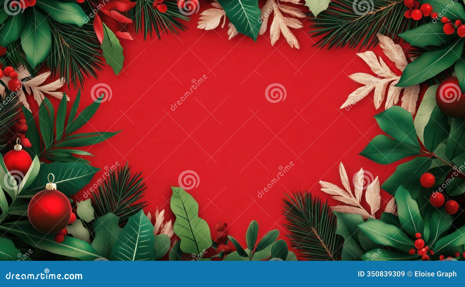 Christmas Background Banner Stock Illustration - Illustration of ...