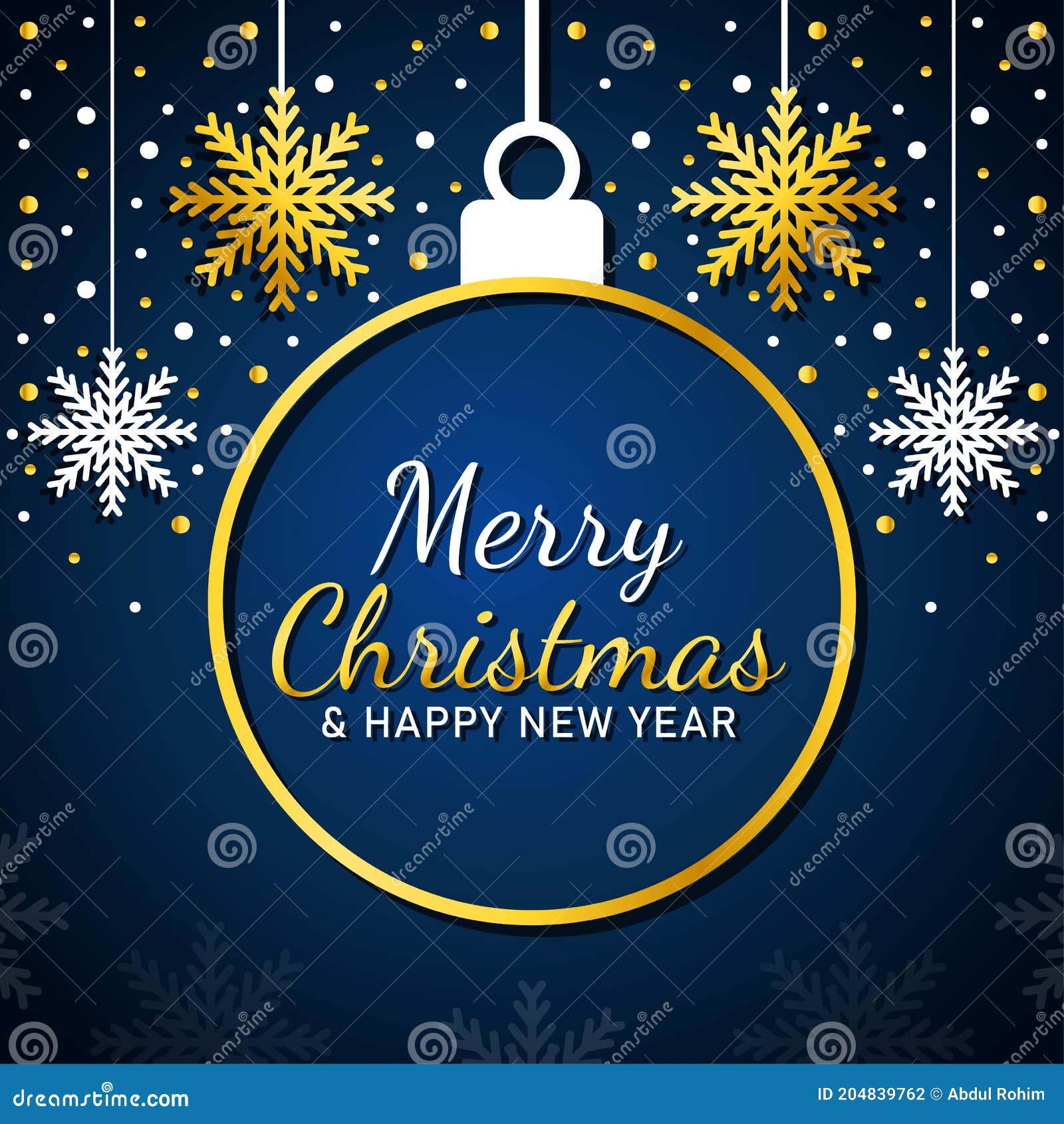 Christmas Background Card Templates. Vector Design Element Stock Vector ...