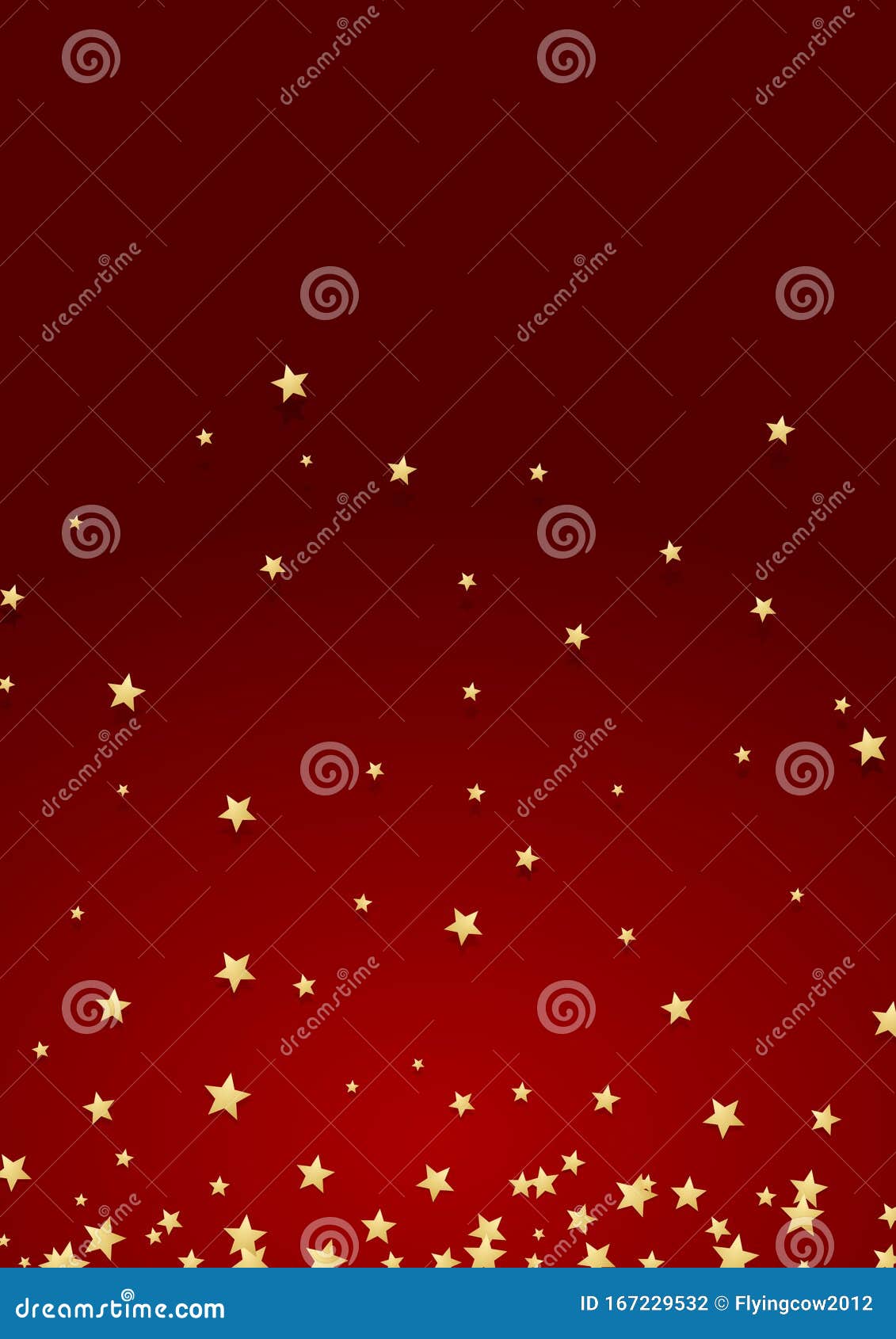 Christmas Background with Falling Stars. Stock Illustration ...