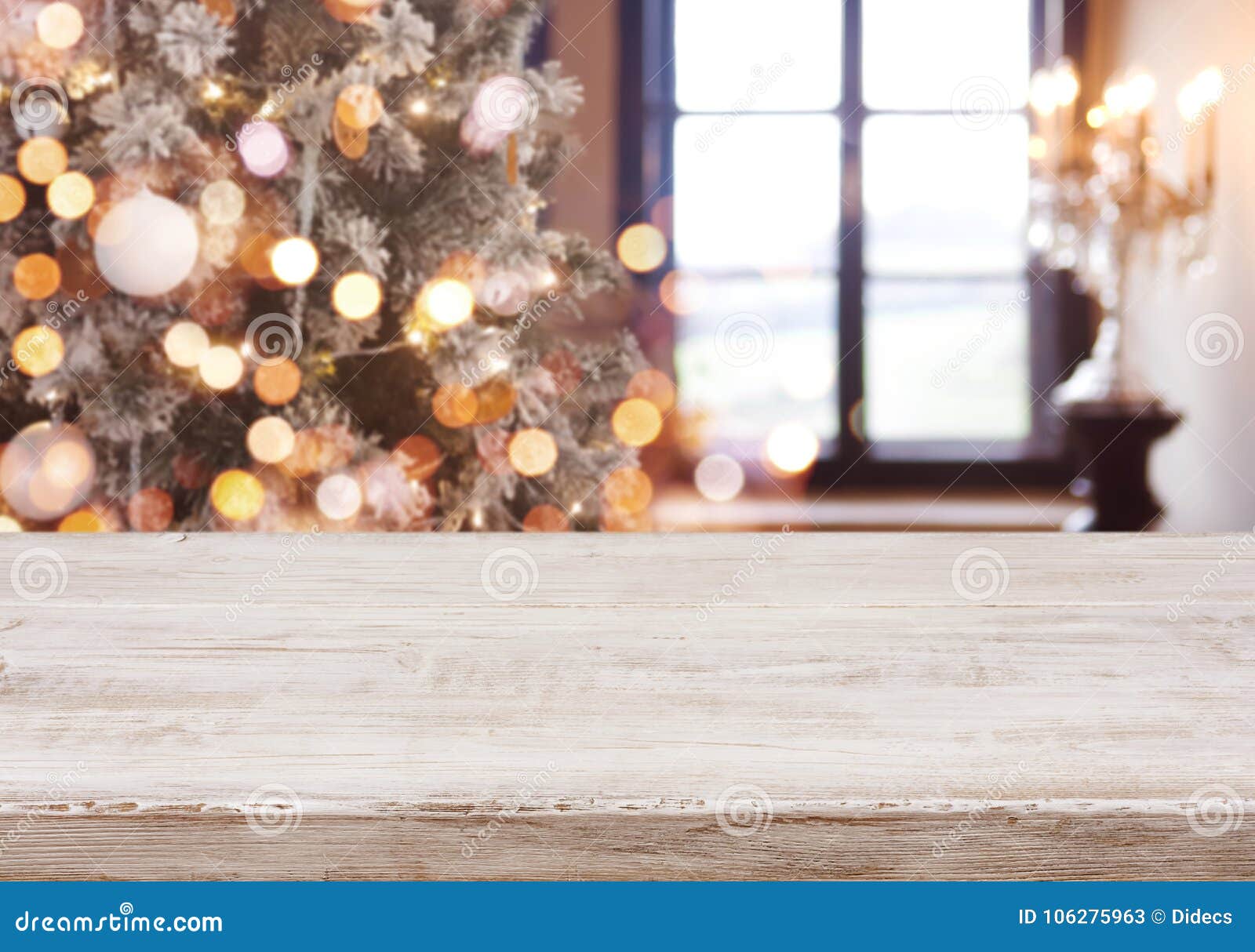 Wooden Tabletop Isolated On White Background Empty Rustic Wood Table ...