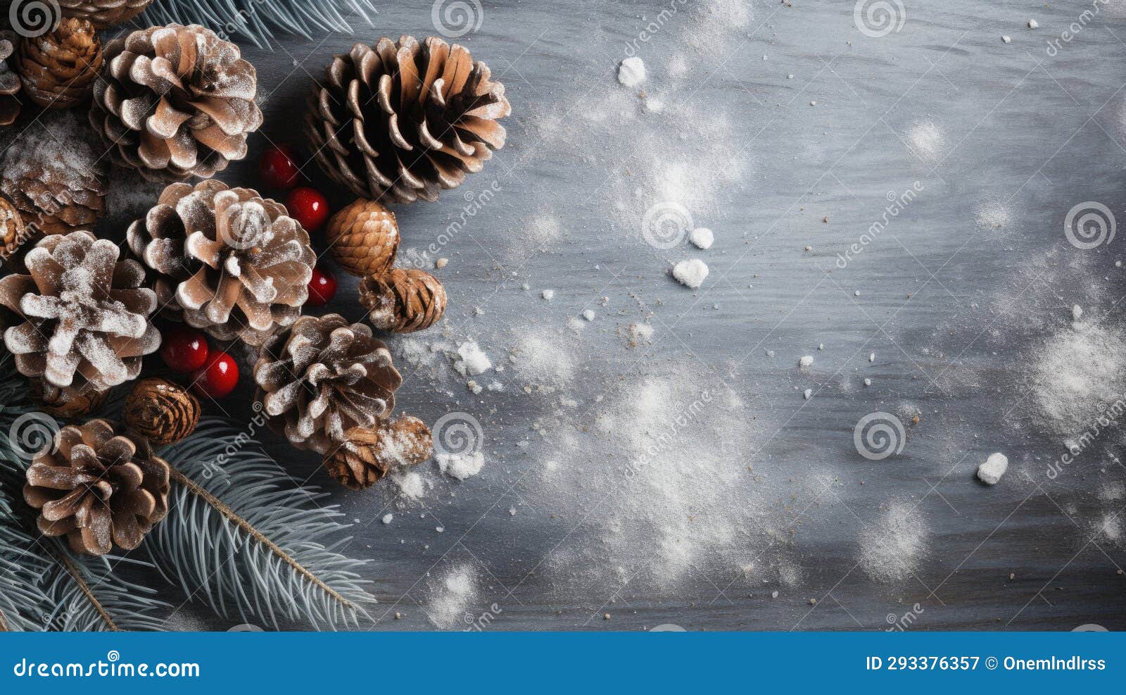 Christmas Background. New Year S Card. Christmas Composition . Stock ...