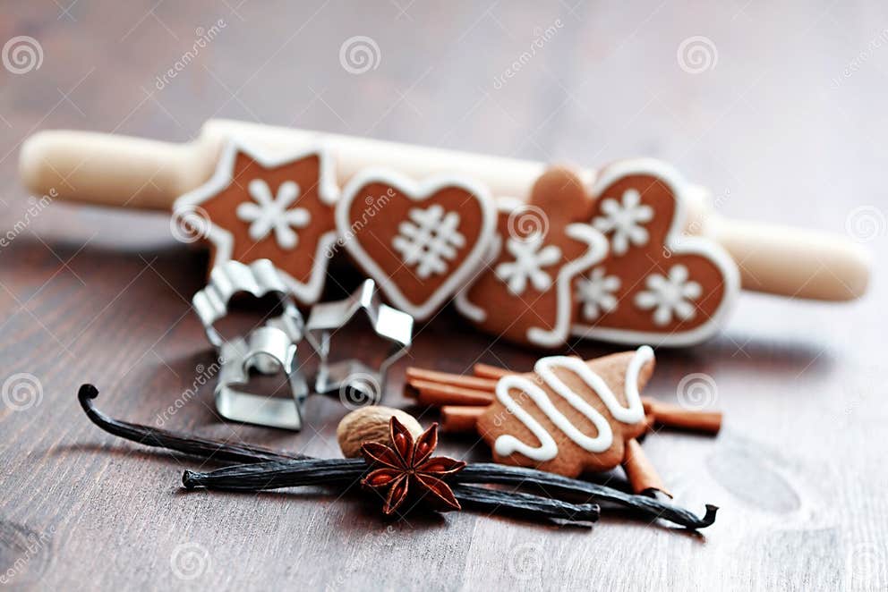 Christmas baking stock photo. Image of muscat, decoration - 16822954
