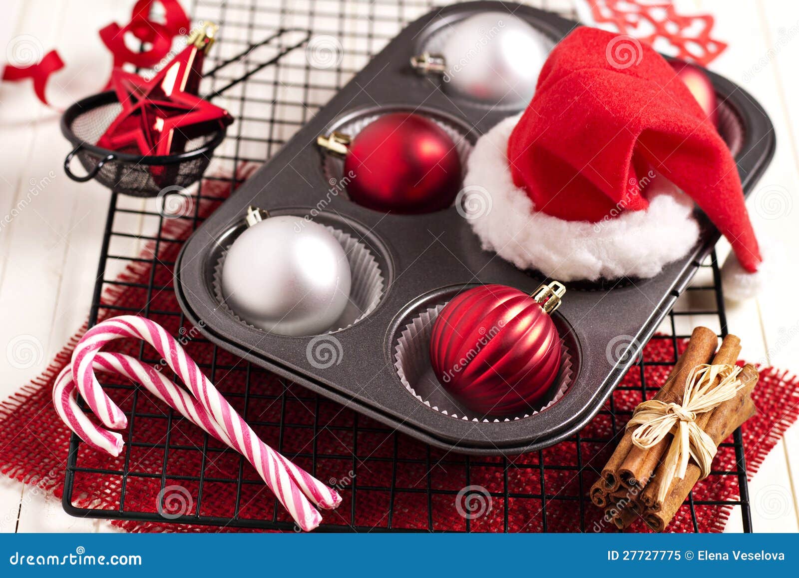 Christmas baking stock image. Image of cooling, decoration - 27727775