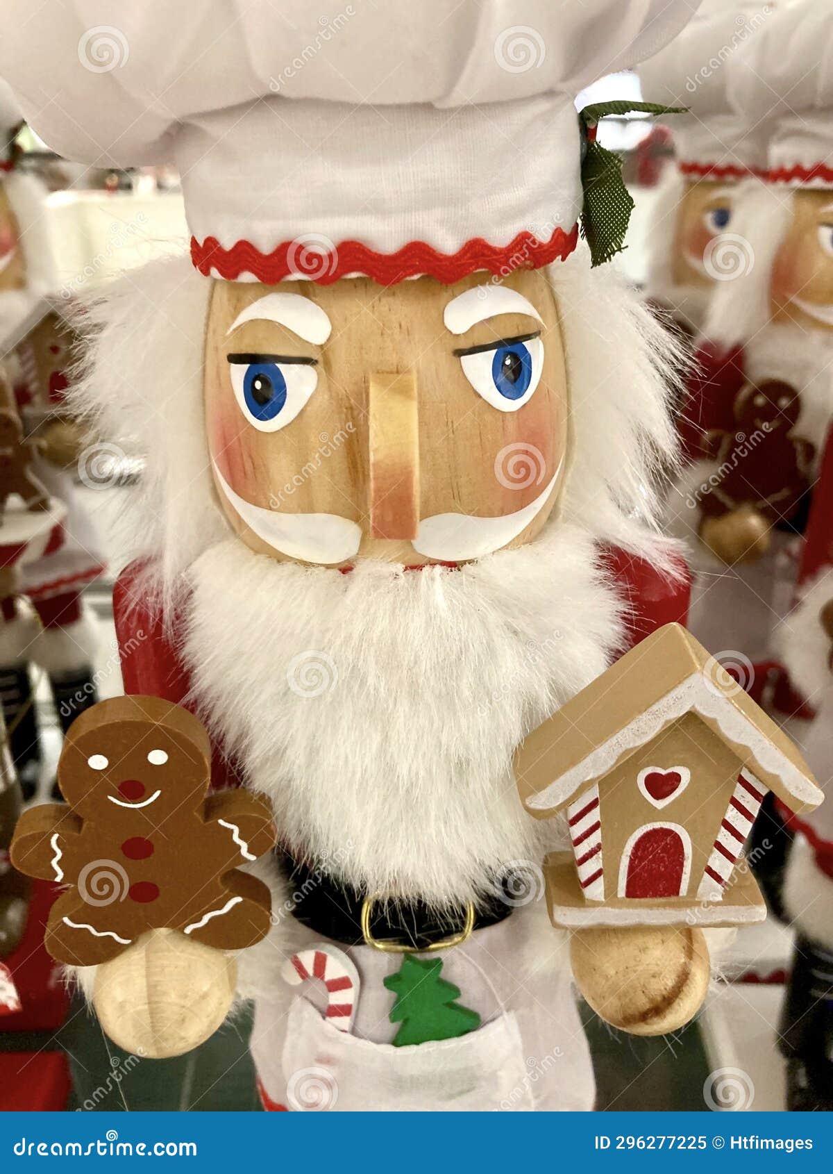 Christmas Baking Nutcracker Stock Image - Image of whimsical, decorate ...