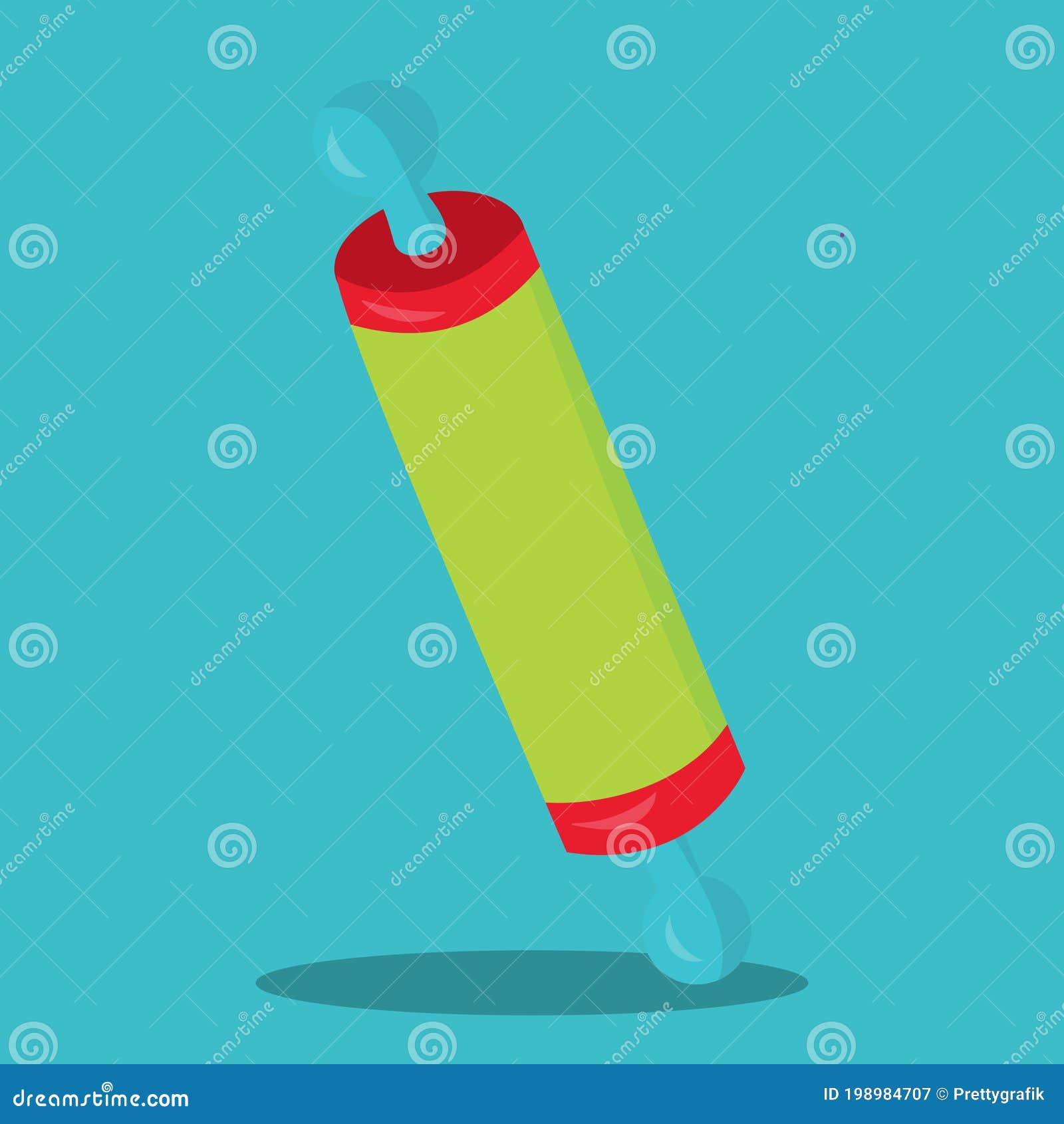 Christmas Baking roller 25 stock vector. Illustration of christmas ...