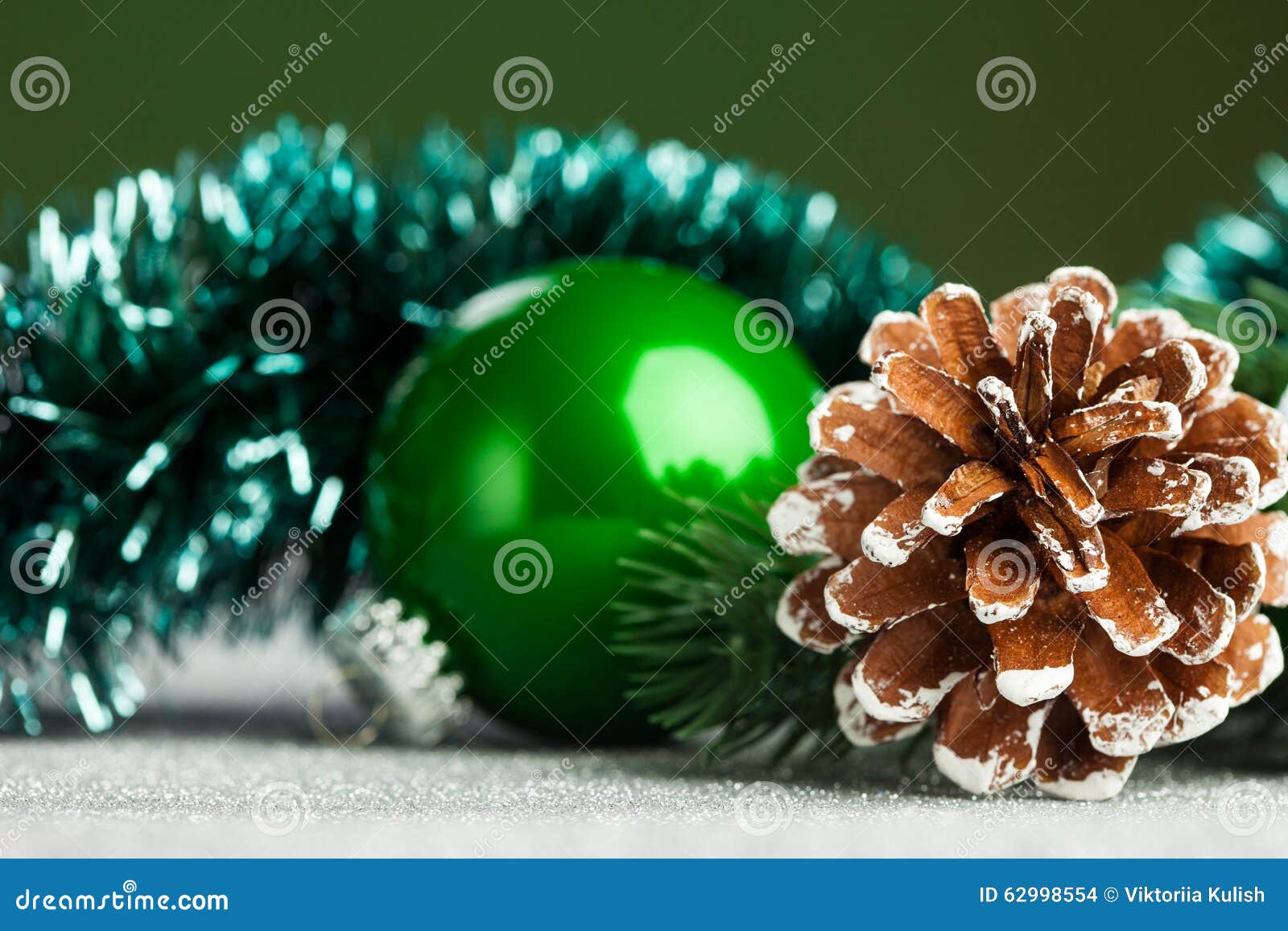 Christmas Ball with Fir-tree Stock Photo - Image of event, festive ...