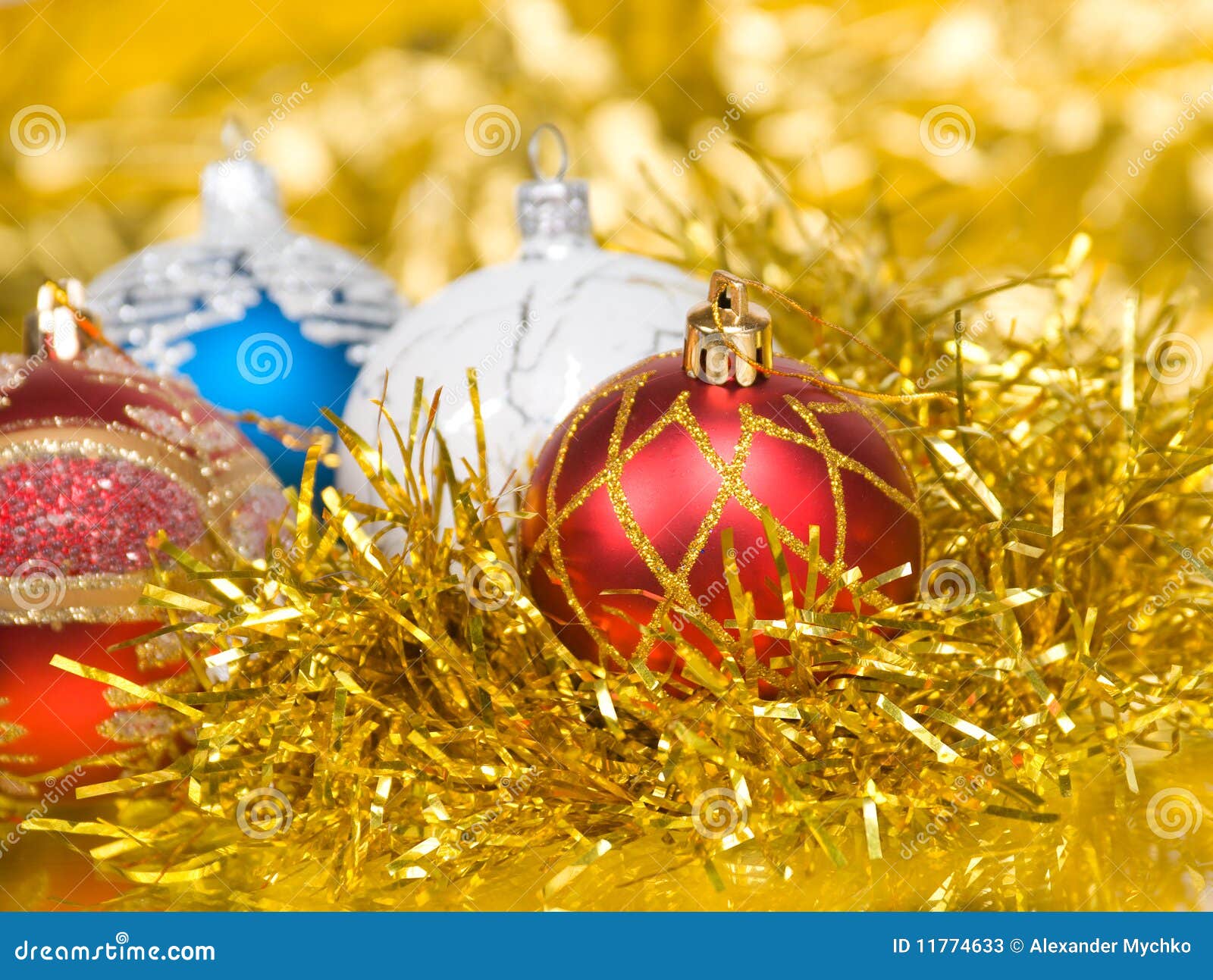 Christmas balls. stock image. Image of ornament, holiday - 11774633