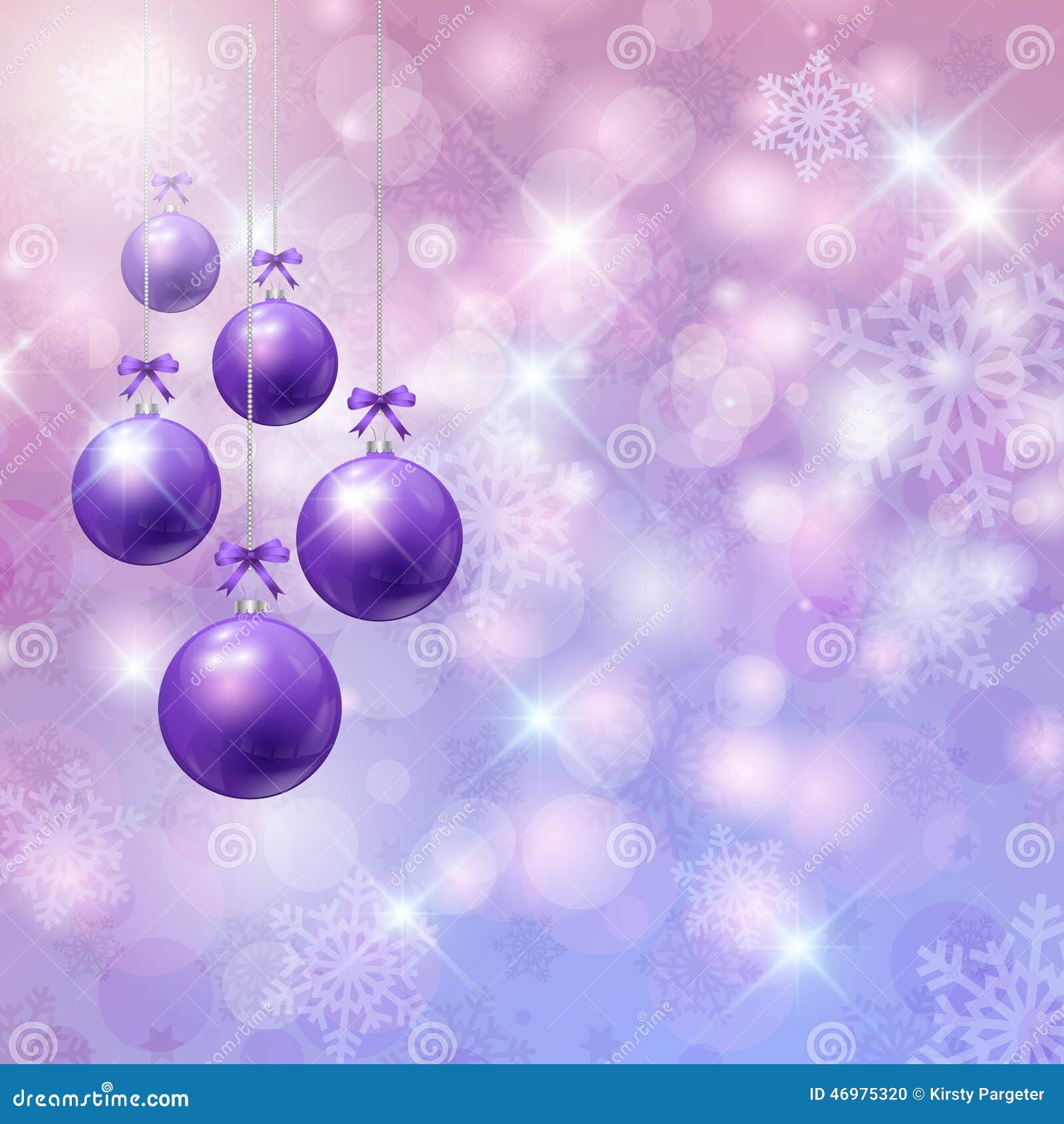 Christmas Bauble Background Stock Vector - Illustration of eps10 ...