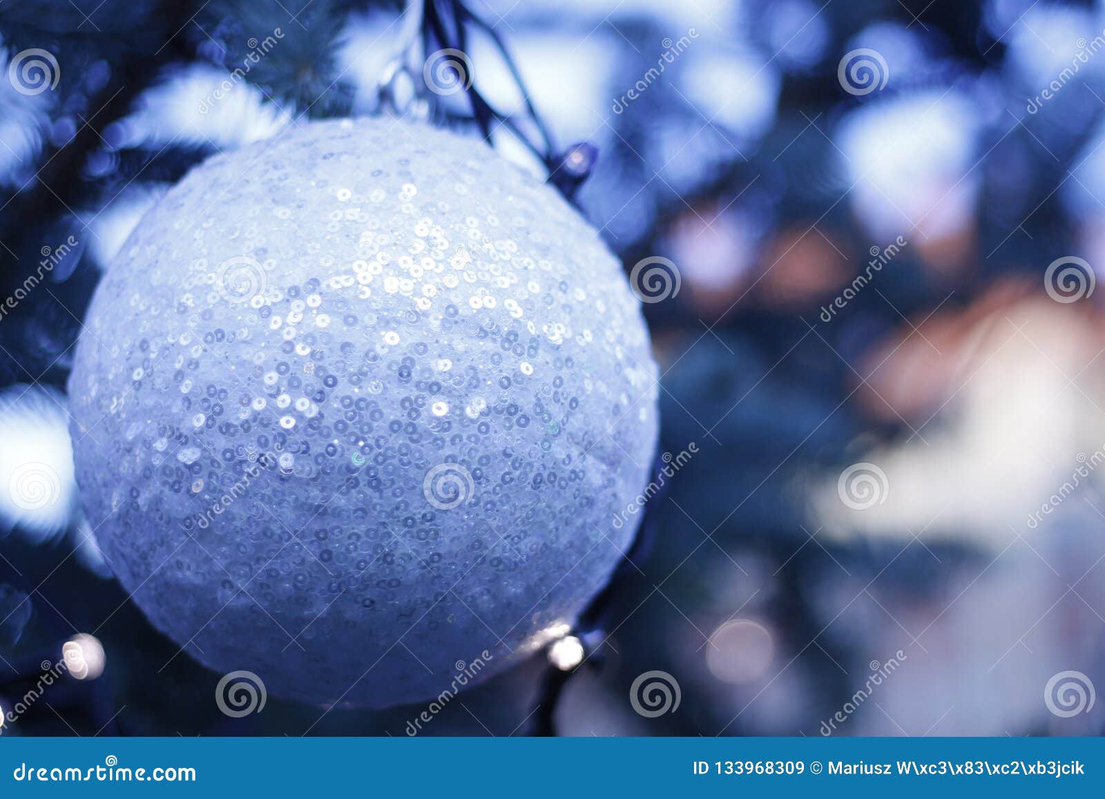 Christmas Baubles - Decorative Motifs Stock Image - Image of baubles ...