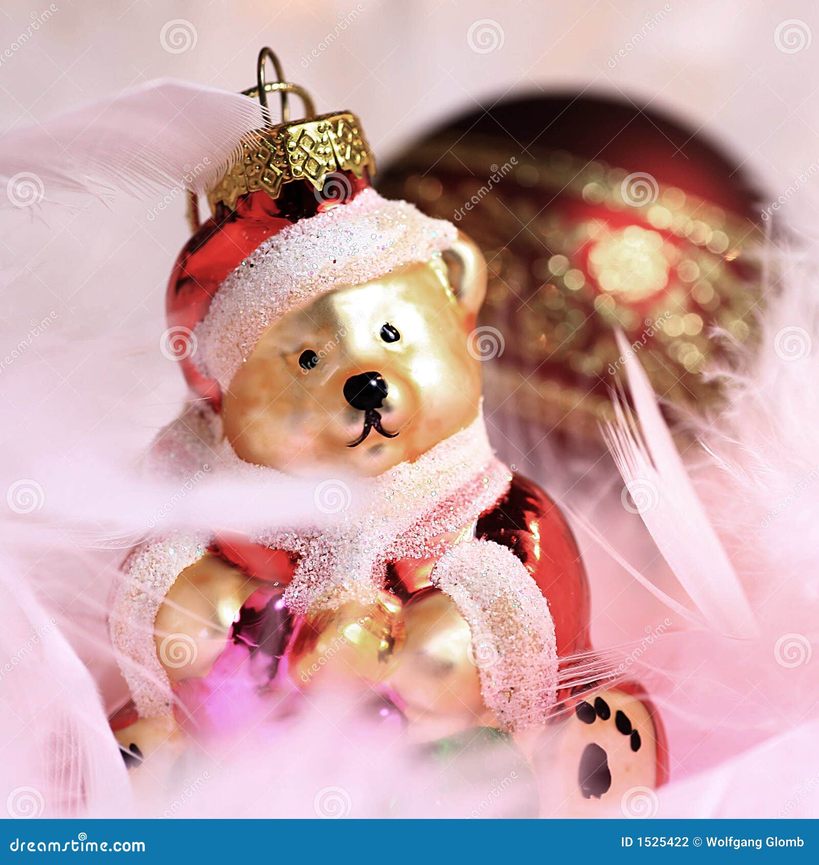 Christmas bear stock photo. Image of decoration, bear - 1525422
