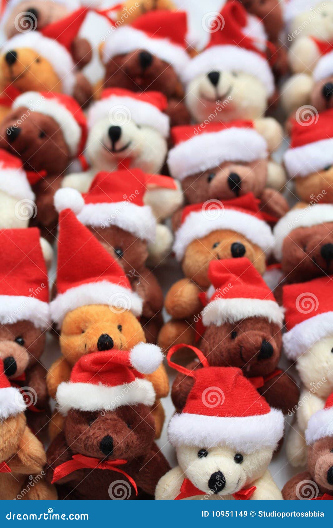 Christmas bears stock image. Image of claus, ornaments - 10951149