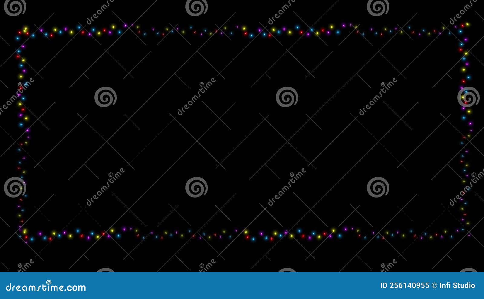 Christmas Beautiful Light Bulb String with Flashing Lights Loop Garland ...