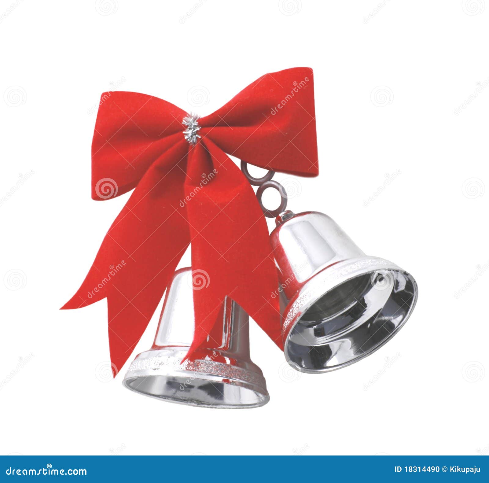 Christmas bells stock photo. Image of bells, slip, silver - 18314490