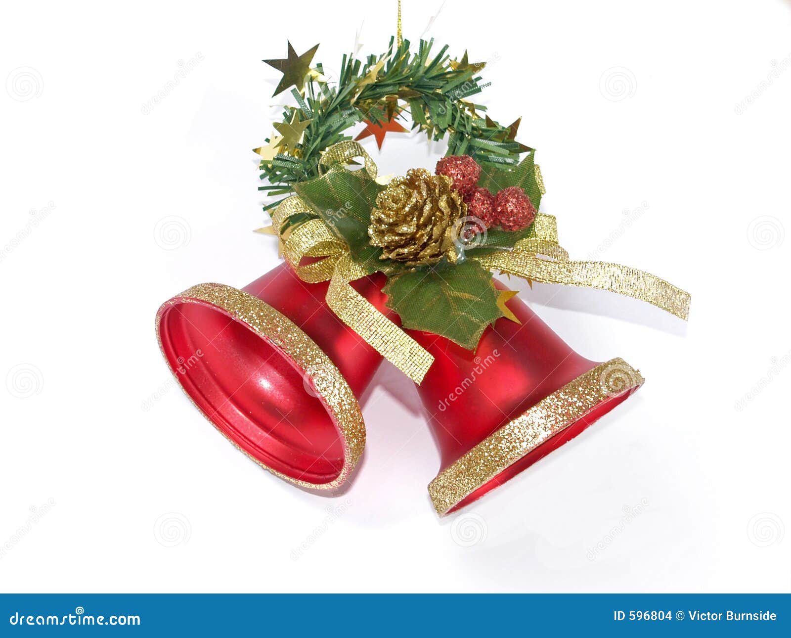 Christmas Bells stock photo. Image of christmas, xmas, decoration - 596804