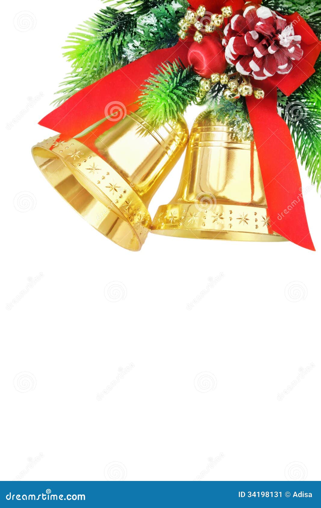 Christmas bells stock image. Image of decorative, house - 34198131