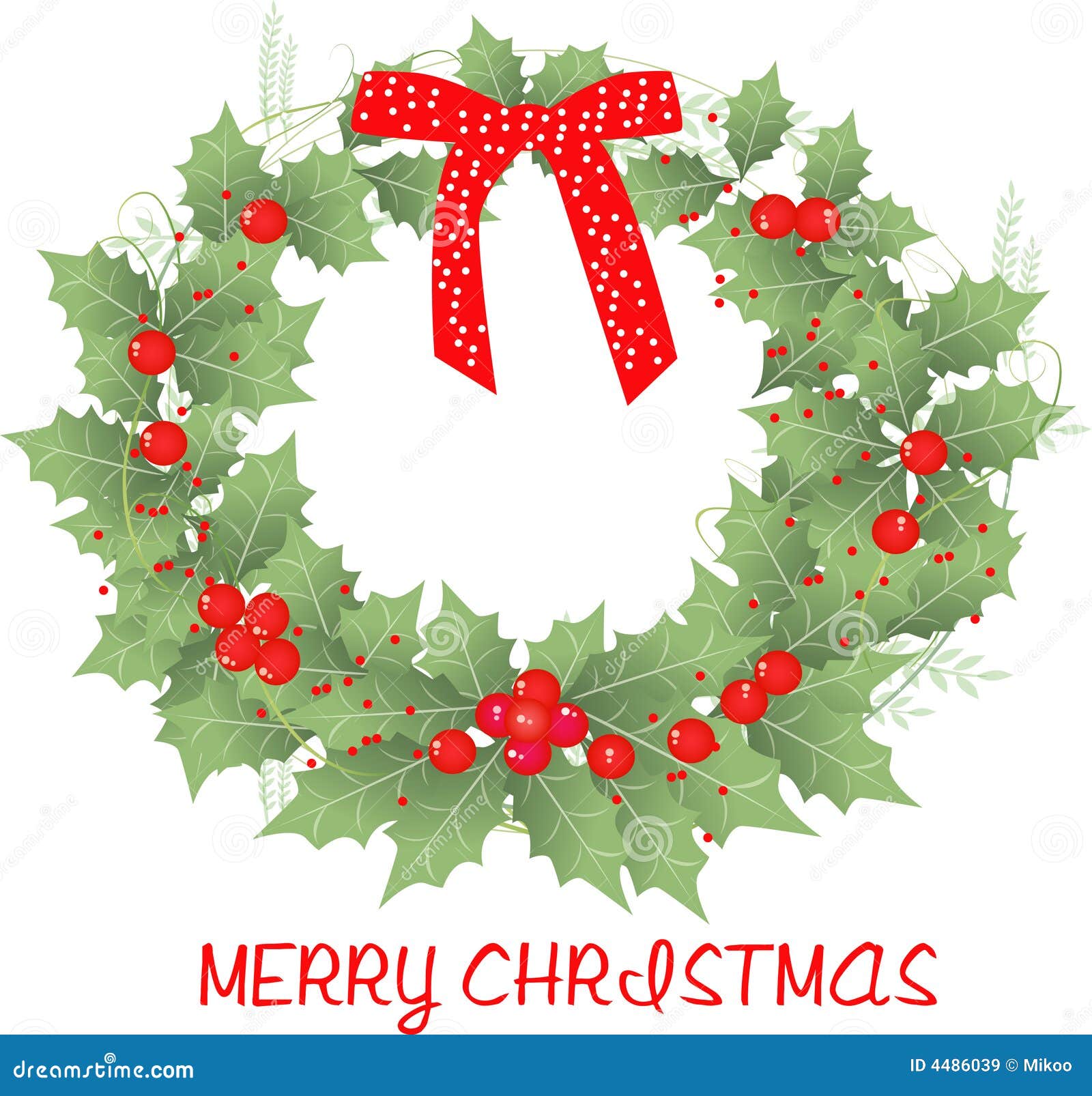 Christmas berry stock vector. Illustration of decoration - 4486039