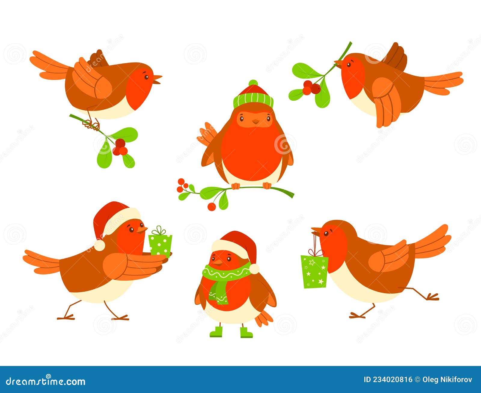 Robin Vector Icon On White Background. Flat Vector Robin Icon Symbol ...