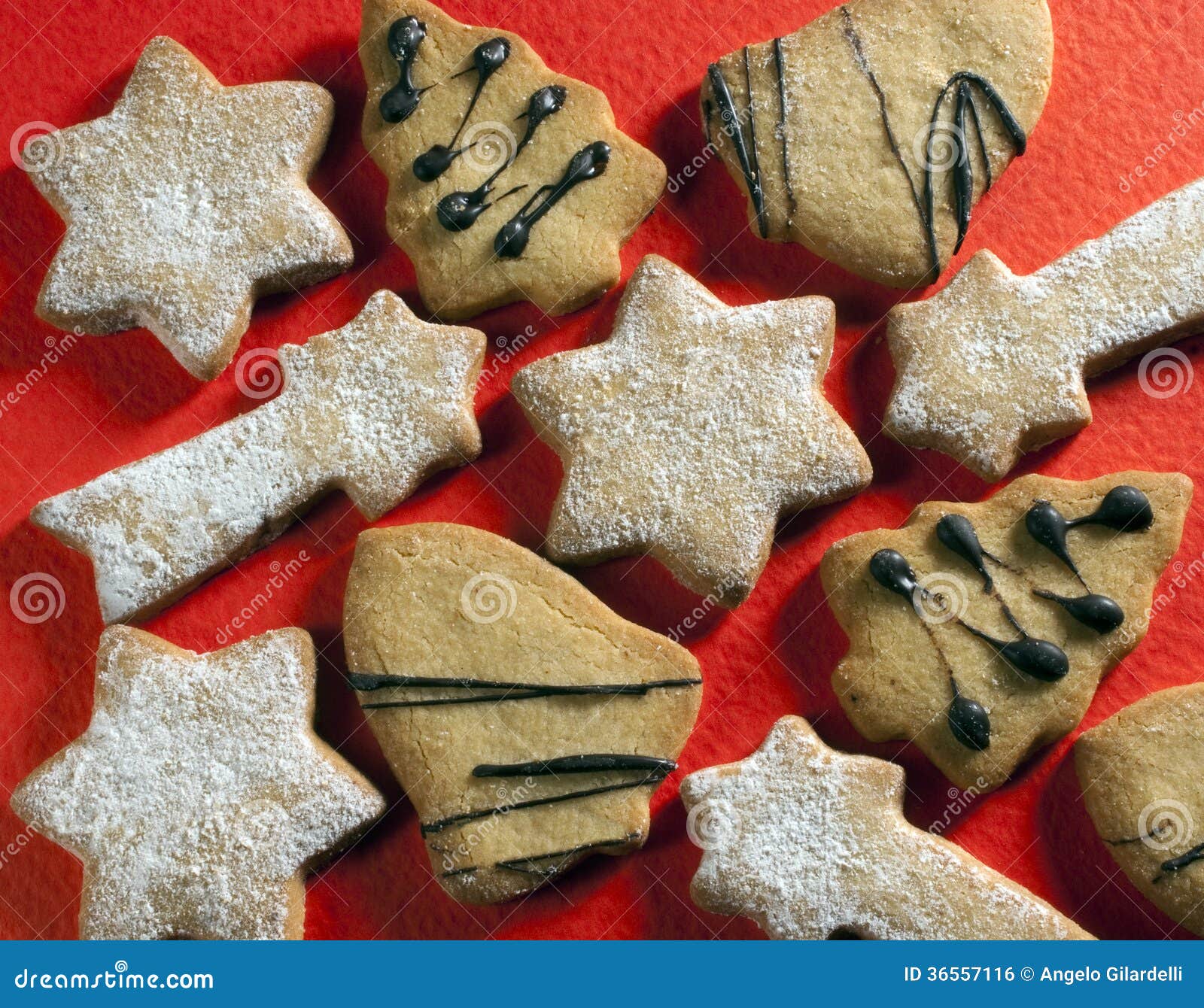 Christmas biscuits stock photo. Image of christmas, tree - 36557116