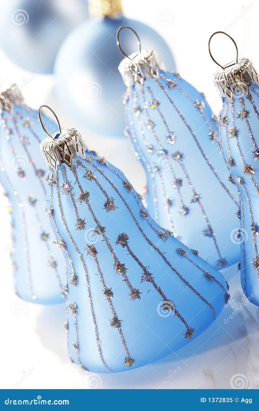 Christmas blue bell stock image. Image of winter, christmas - 1372835