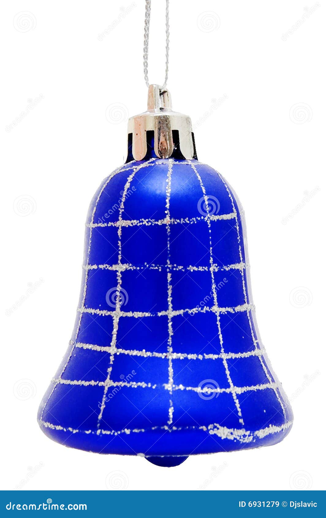 Christmas blue bell stock image. Image of holiday, glass - 6931279