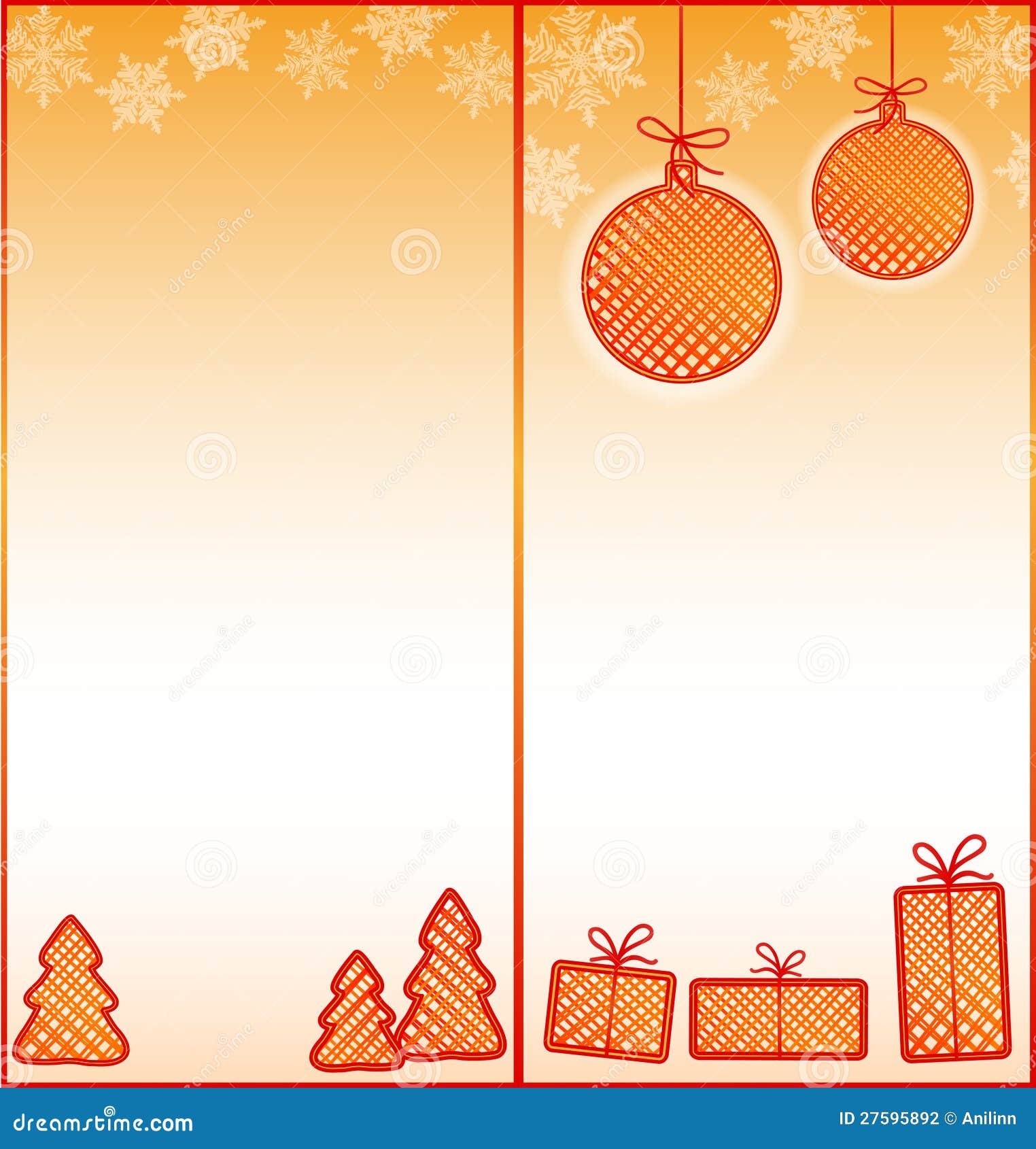 Christmas booklet stock vector. Illustration of abstract - 27595892