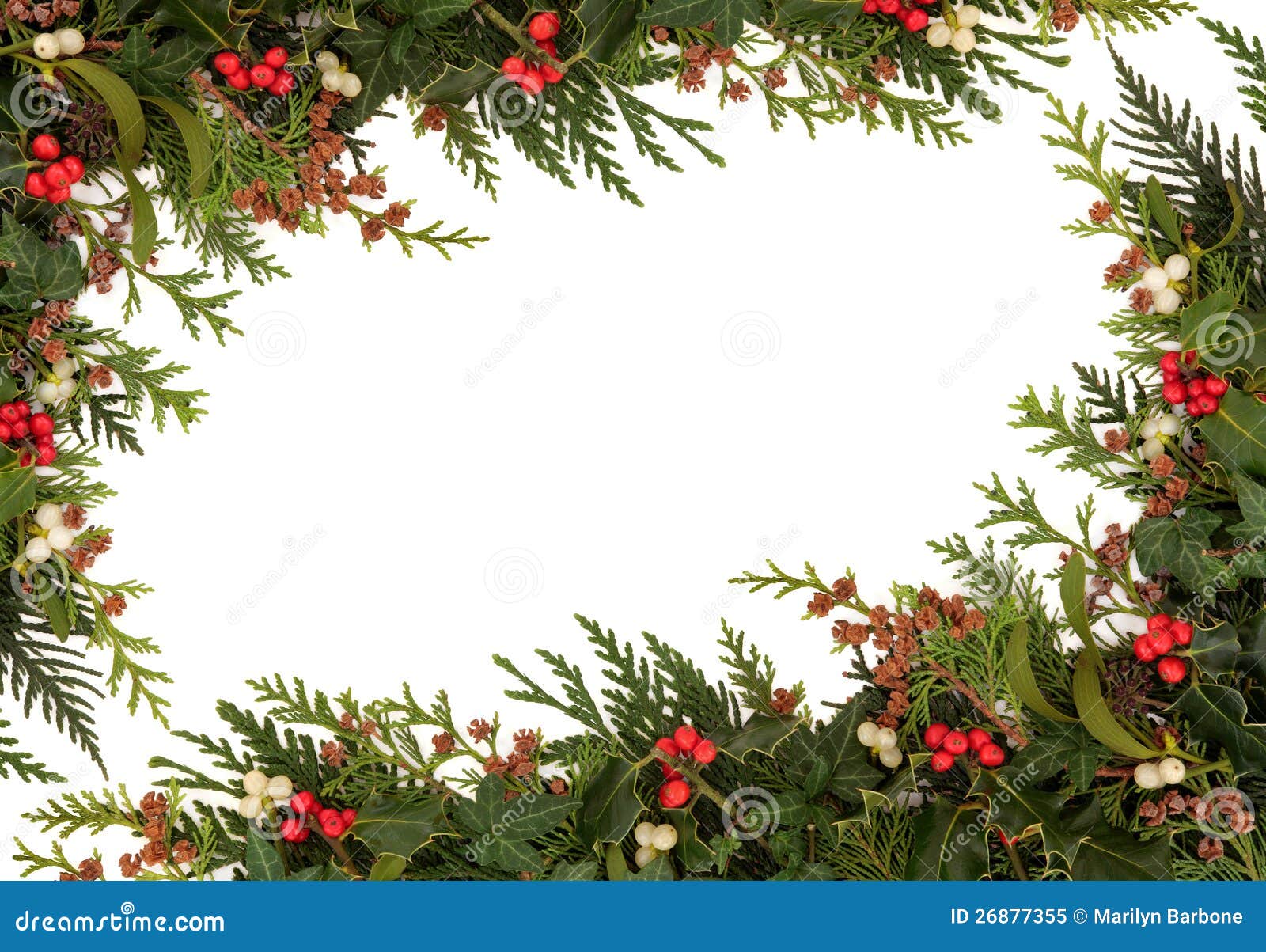 Mistletoe Border