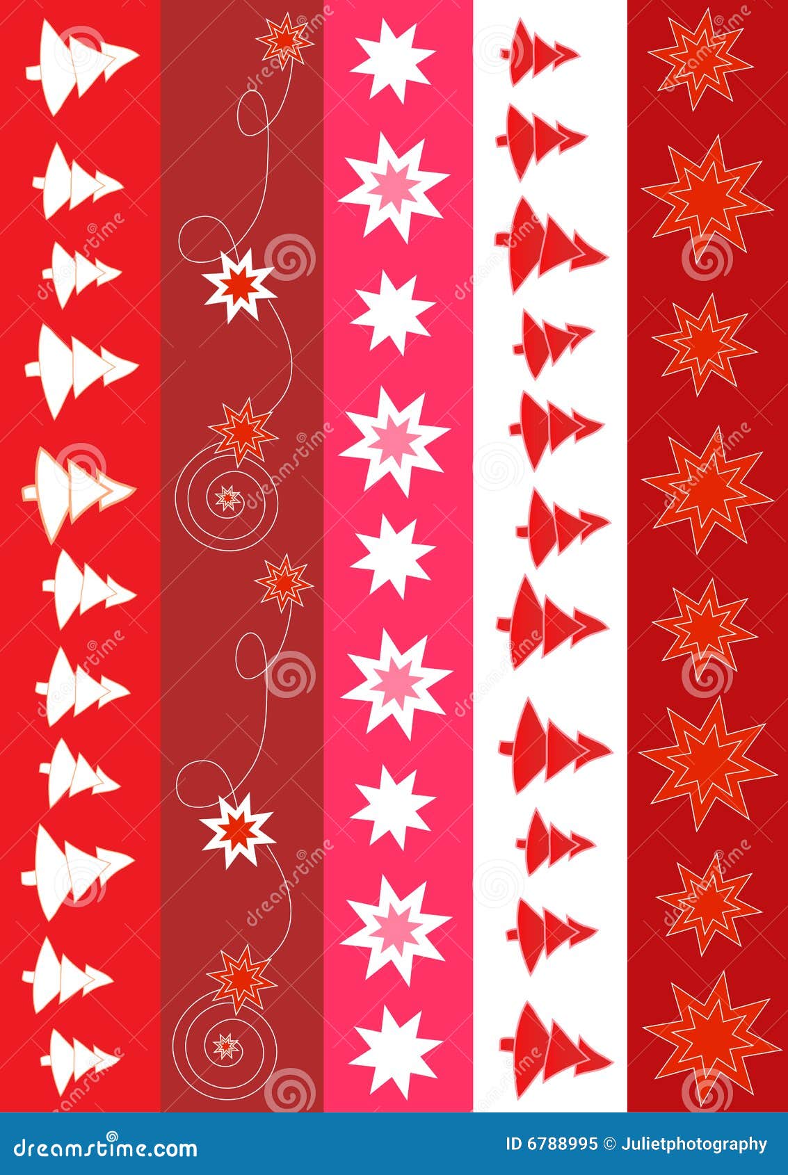 Christmas border design stock vector. Illustration of tree - 6788995