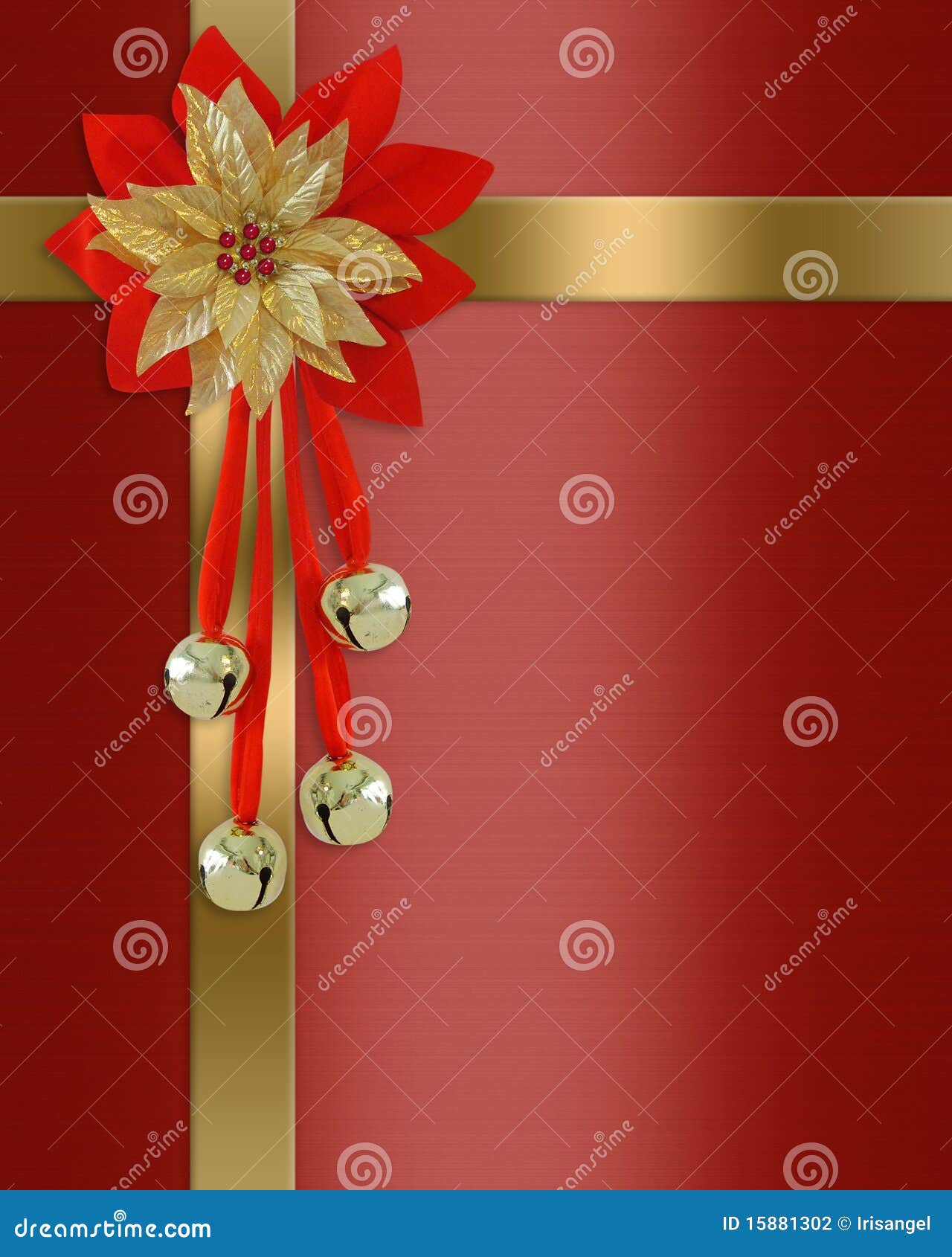Christmas Border Red Present Stock Illustration - Illustration of ...