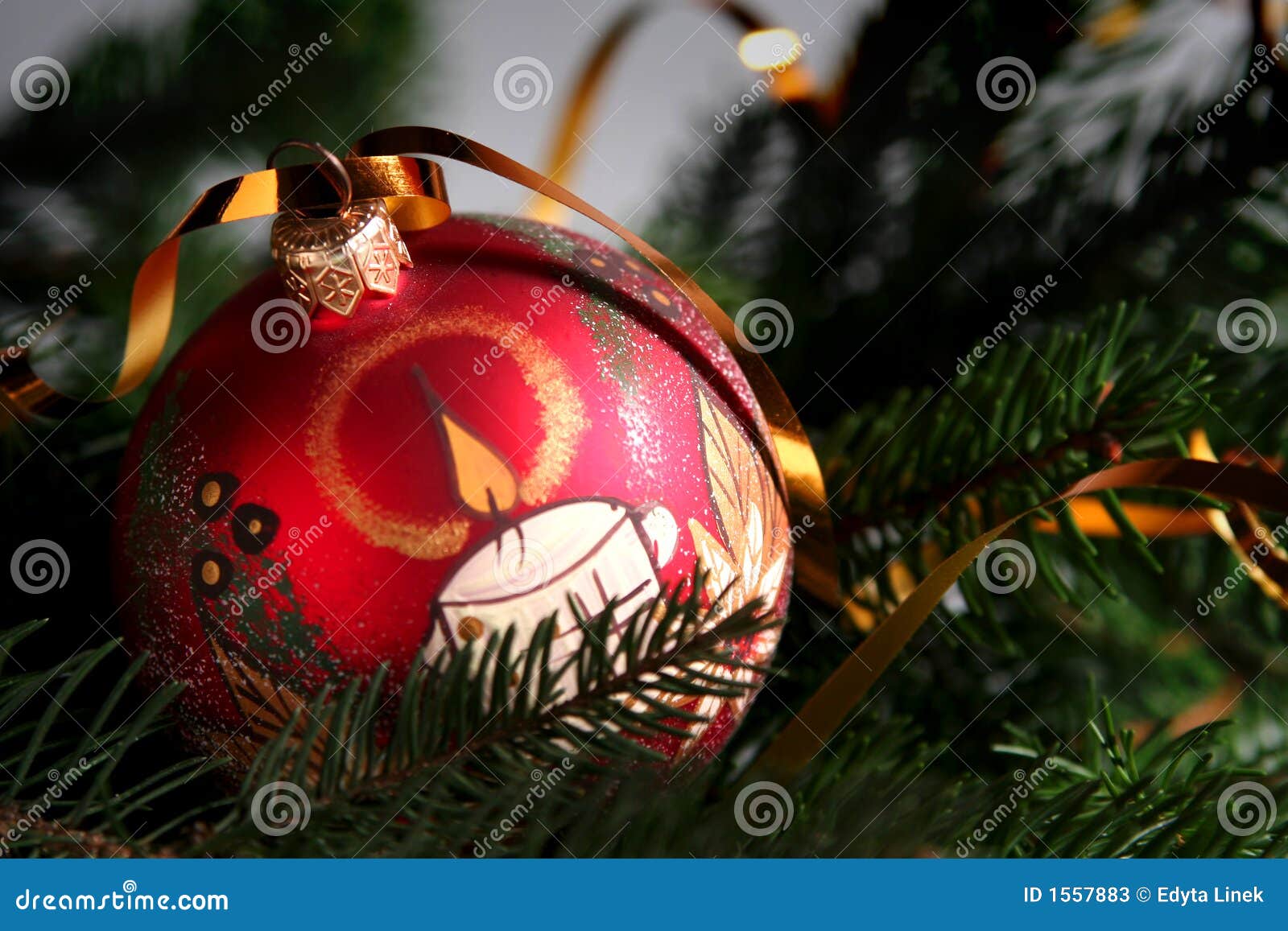 Christmas bulb stock image. Image of decorate, celebration - 1557883