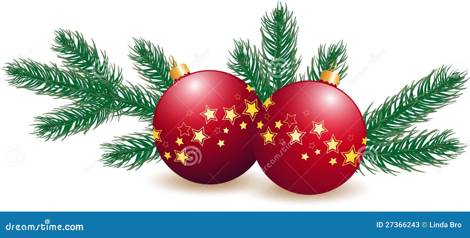 Christmas bulbs stock vector. Illustration of star, decoration - 27366243