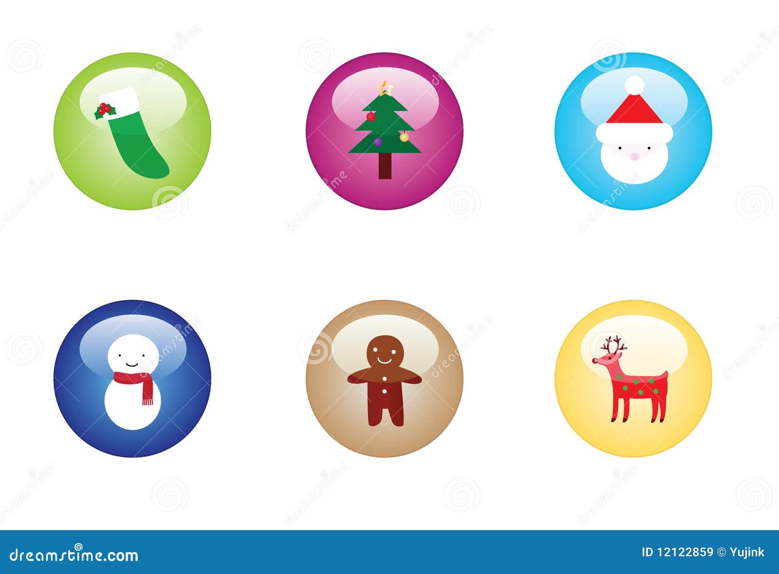 Christmas Button Set Stock Illustrations – 13,847 Christmas Button Set ...