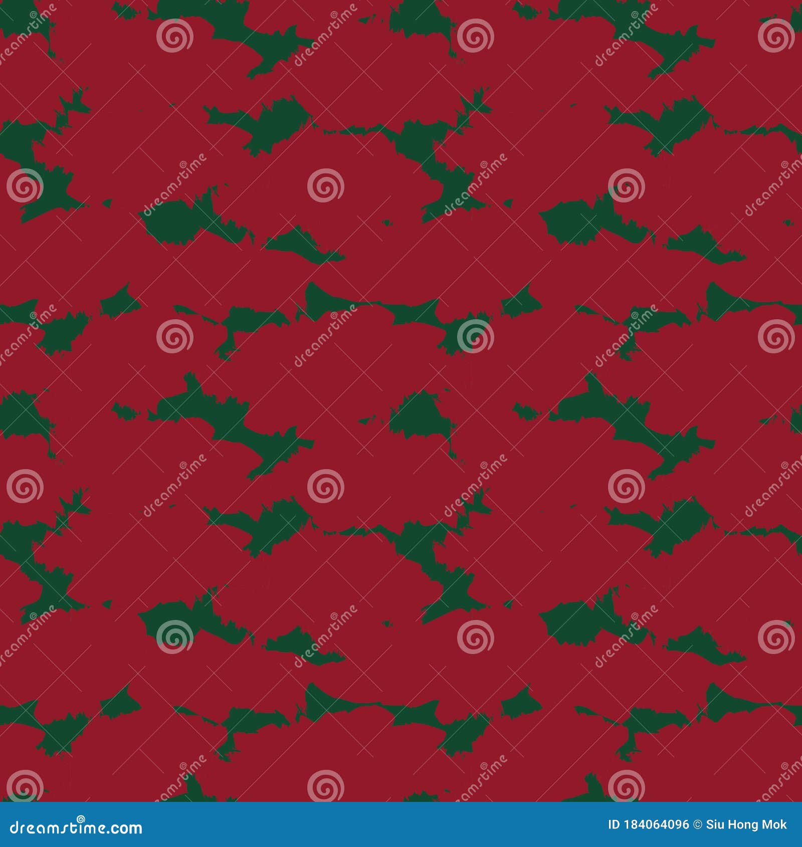 Christmas Camouflage Abstract Seamless Pattern Background Stock Vector ...