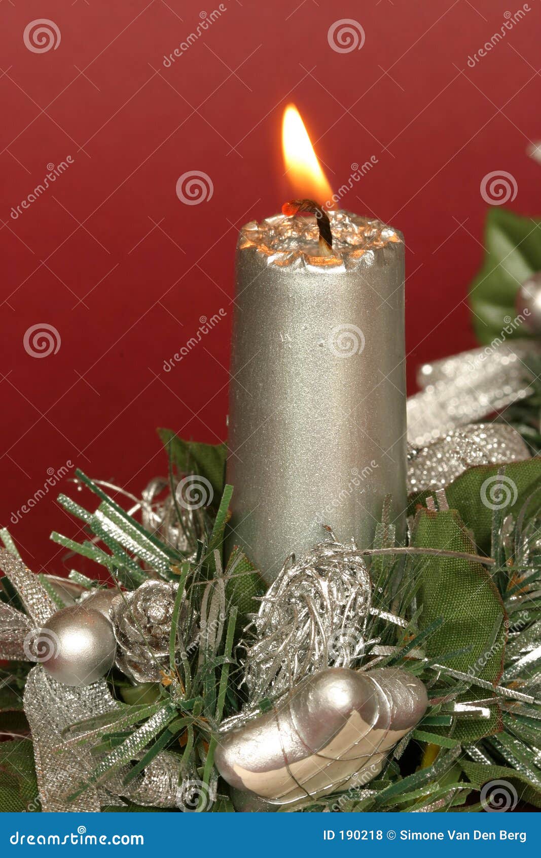 Christmas candle stock photo. Image of season, macro, candles - 190218