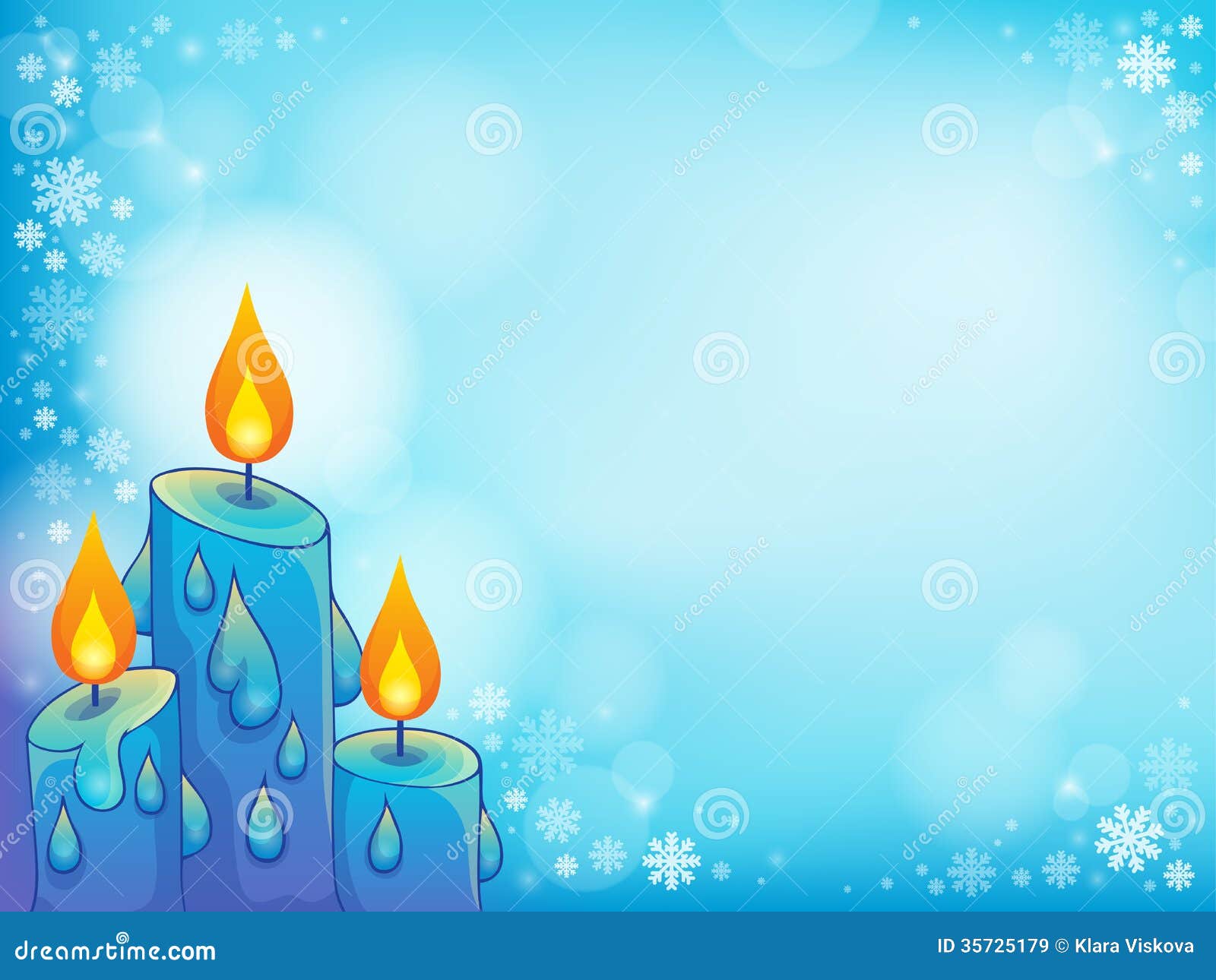 Christmas Candle Theme Image 4 Stock Vector - Illustration of drawing ...