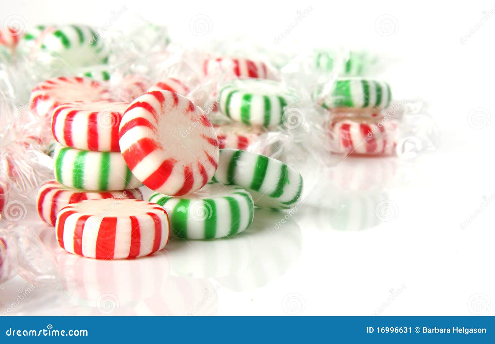 Christmas Candy Caramel Red Boot On Sticks In Close-up On A Background ...