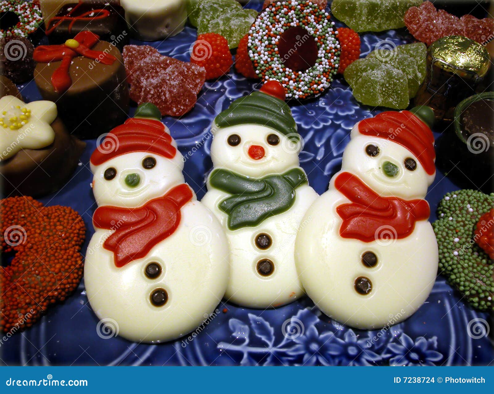 Christmas candy stock photo. Image of holiday, pralines - 7238724