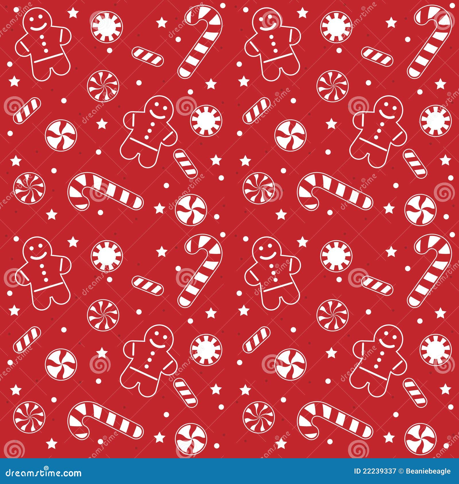 Christmas Candy Pattern stock vector. Illustration of candy - 22239337