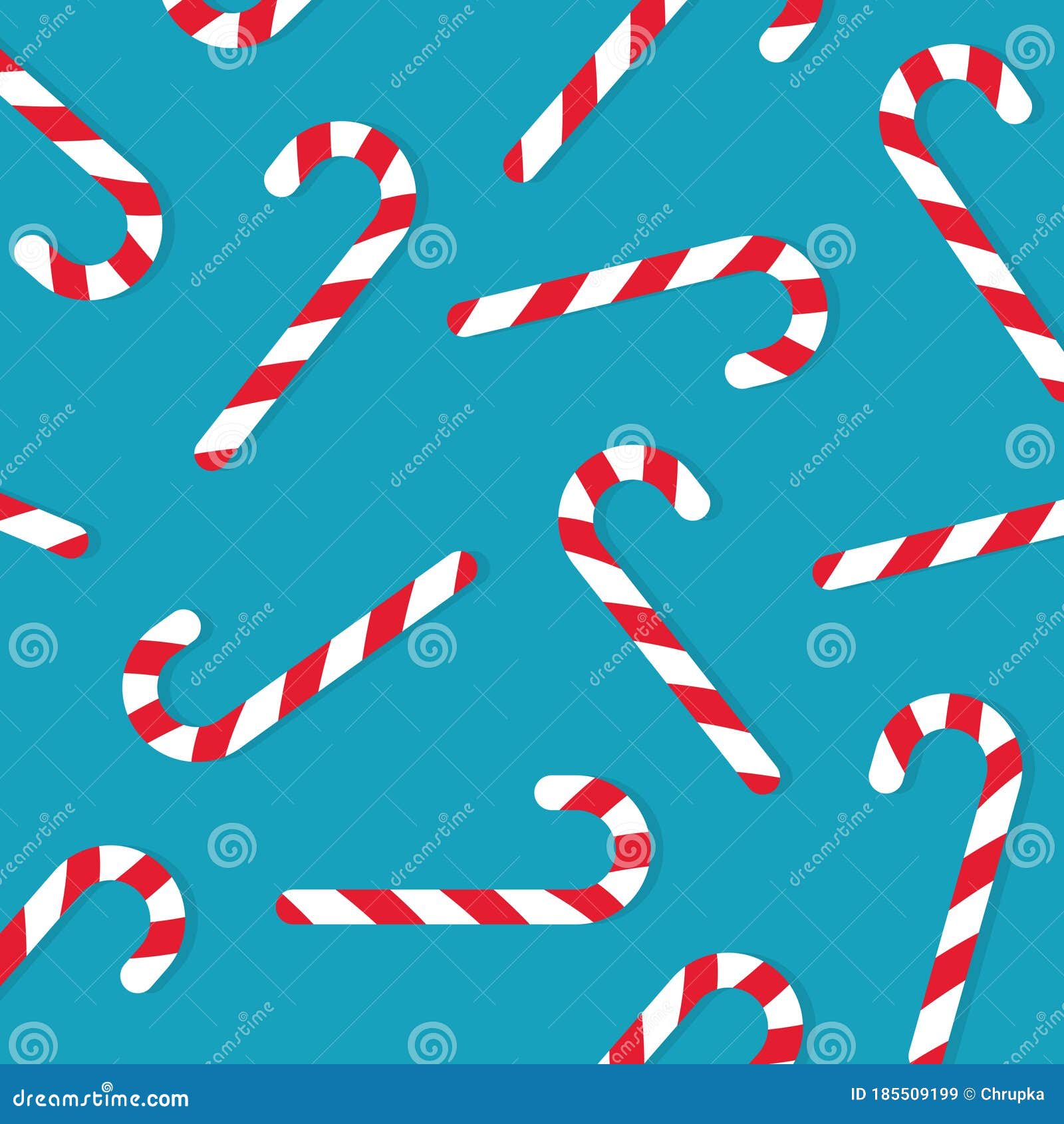 Christmas candy pattern stock vector. Illustration of traditional ...
