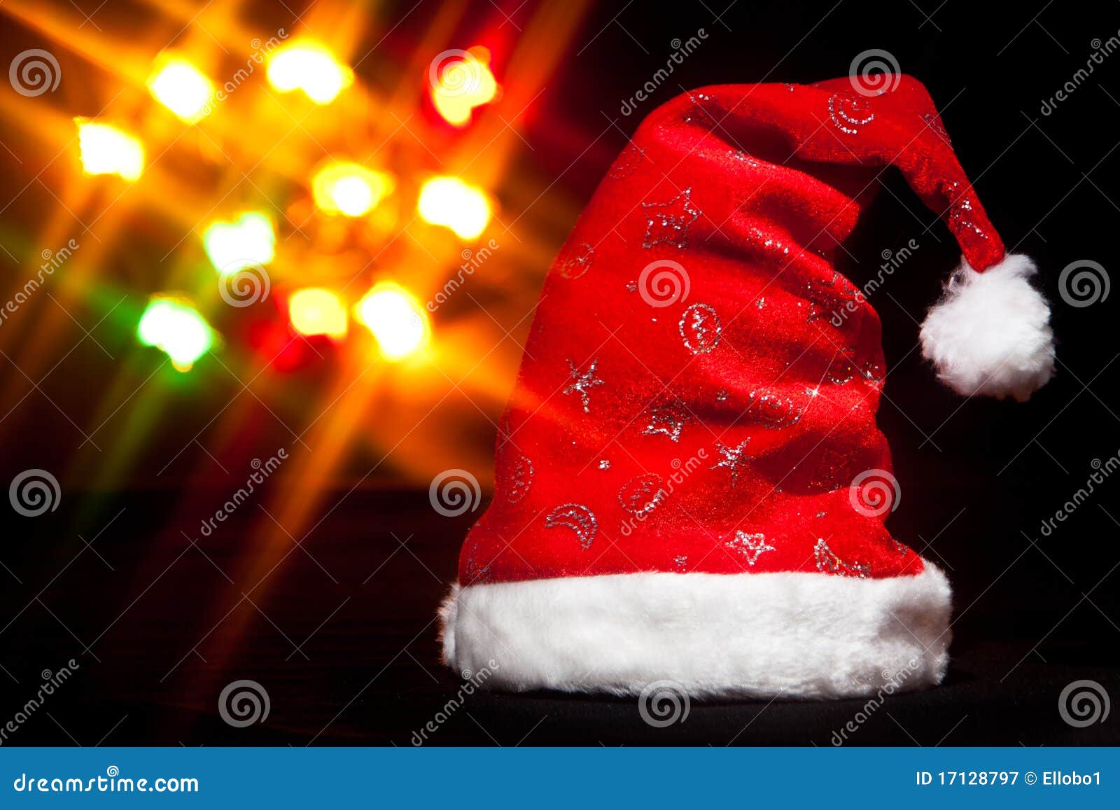 Christmas cap stock image. Image of costume, holiday - 17128797