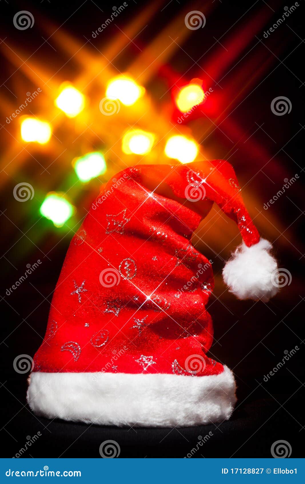 Christmas cap stock image. Image of clothing, seasonal - 17128827