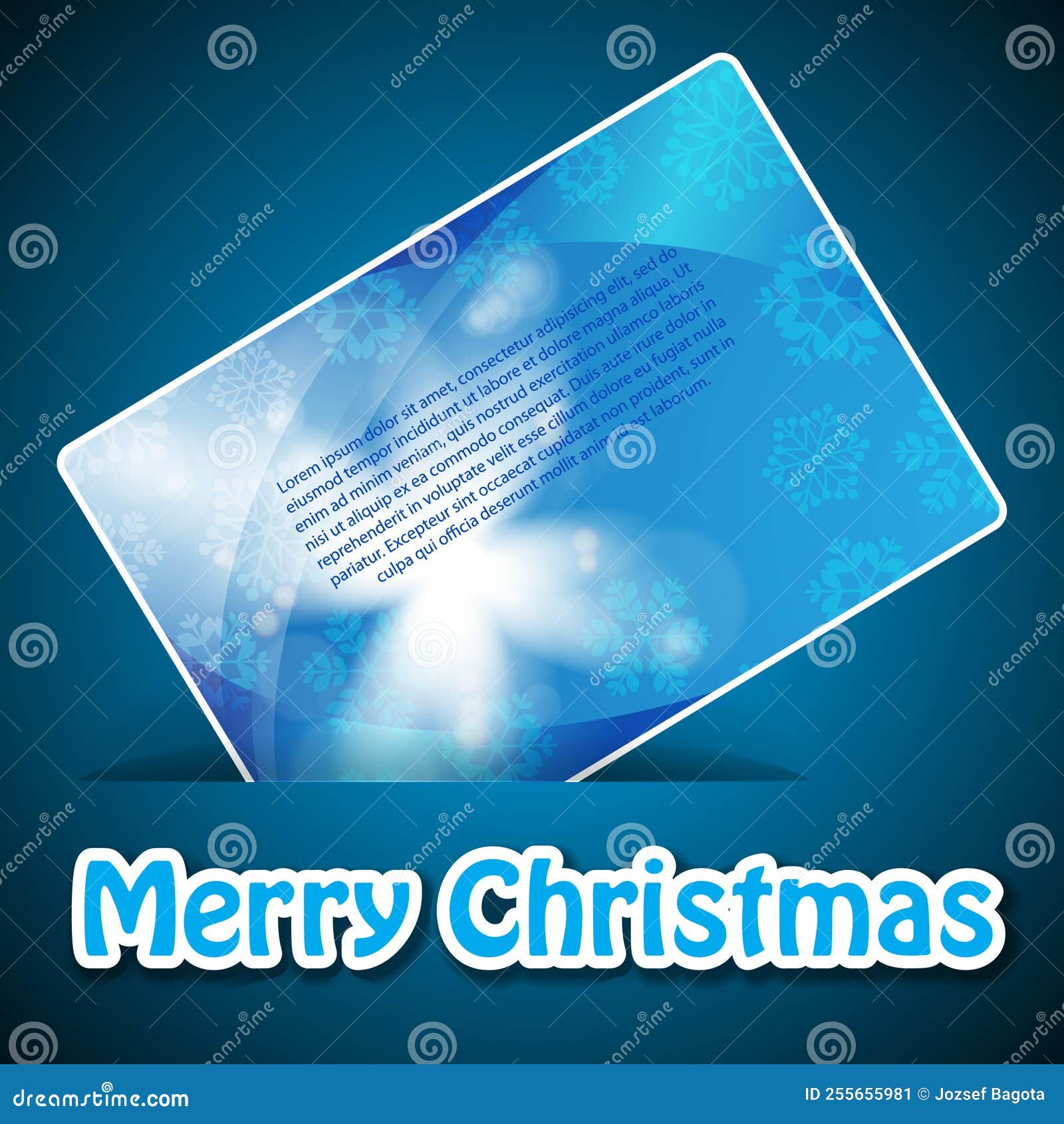 Christmas Card, Flyer or Cover Design Stock Vector - Illustration of ...