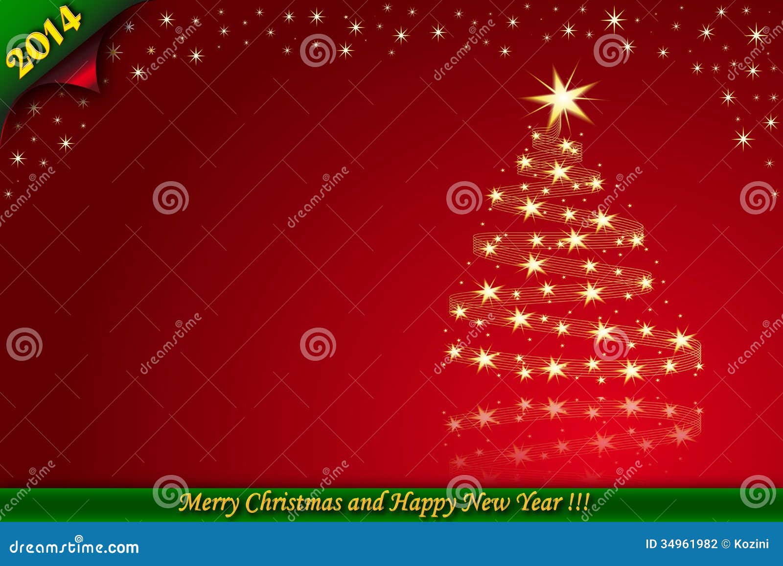 Christmas card red stock illustration. Illustration of background ...