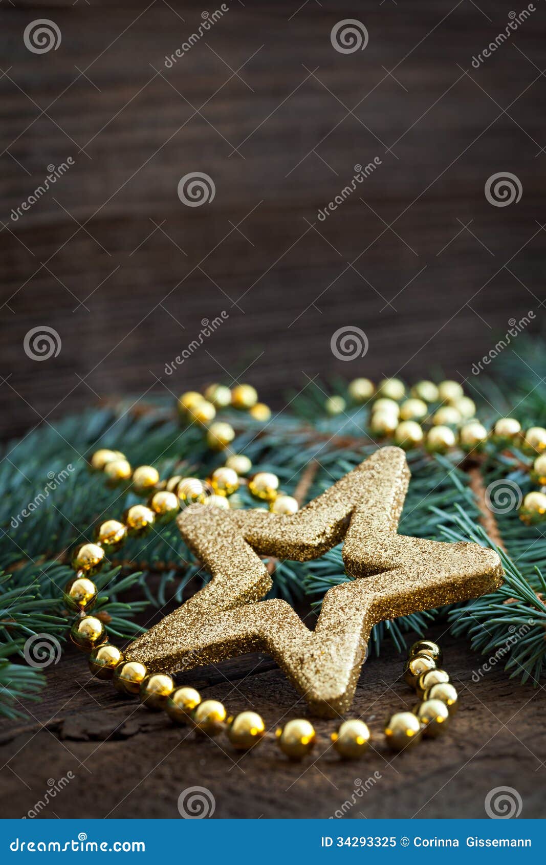 Christmas Card with Star Shape Stock Image - Image of stars, festive ...