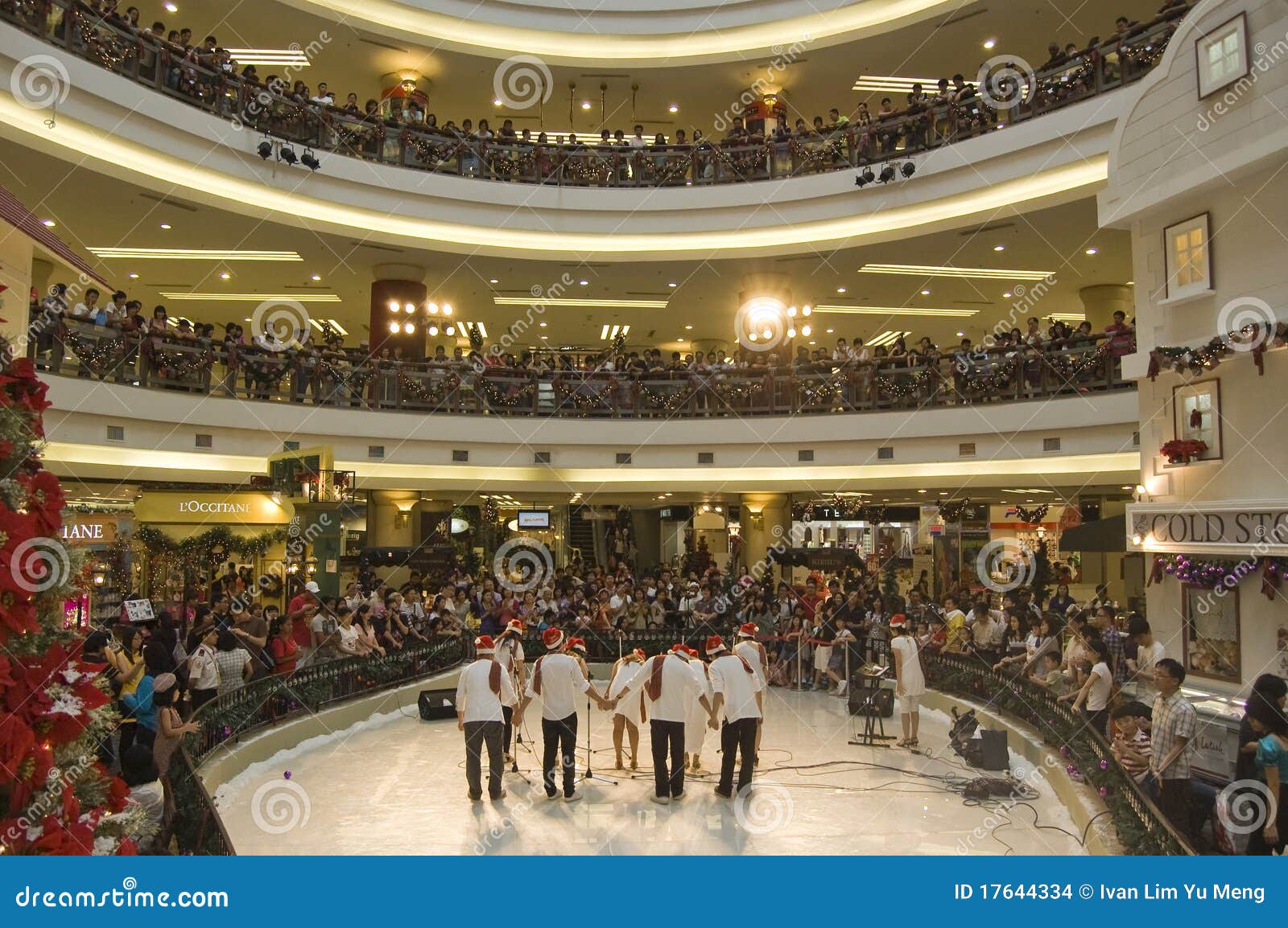 The Christmas Caroling Performance Editorial Stock Image - Image of ...