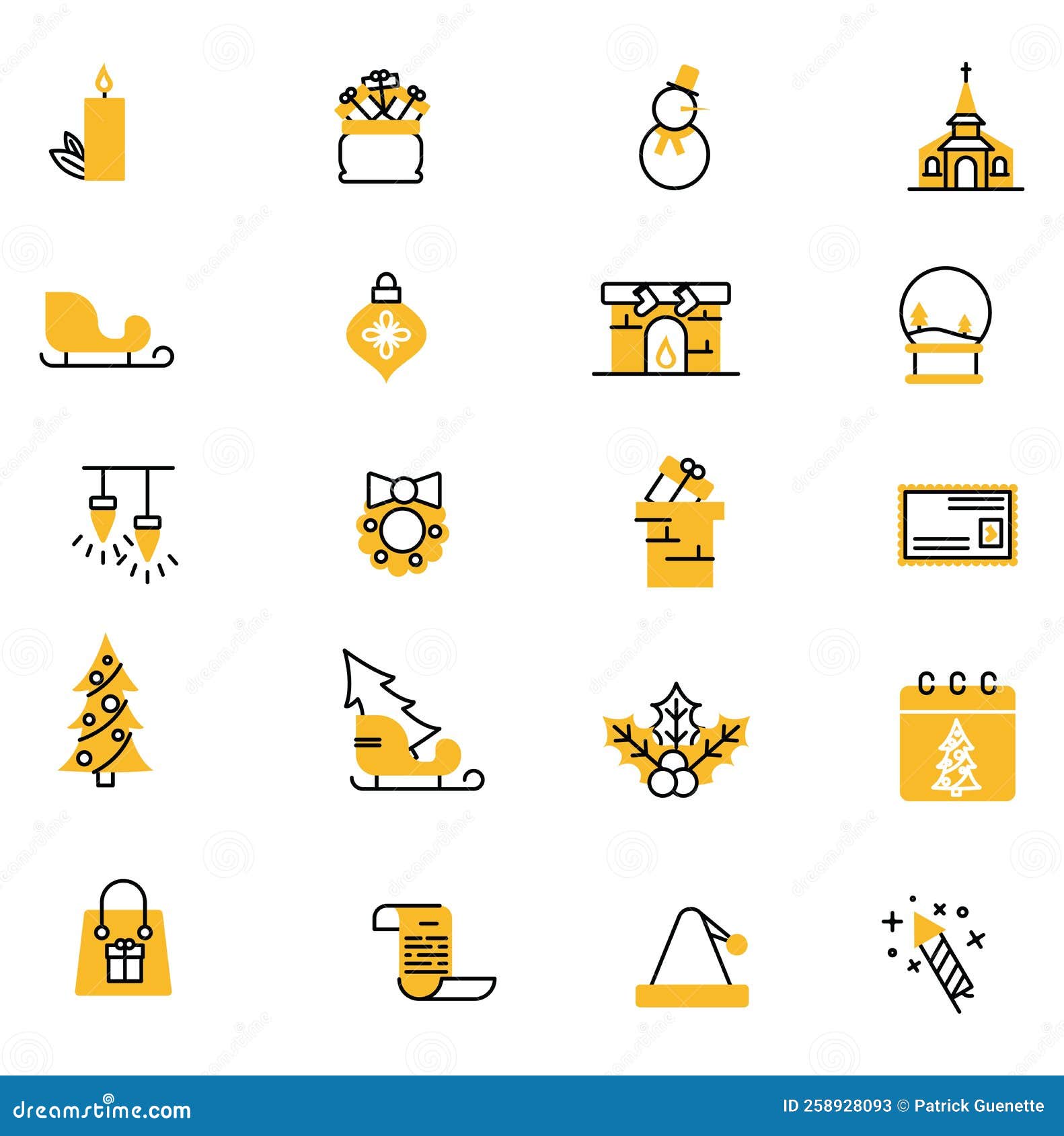 Christmas Celebration, Icon Stock Vector - Illustration of decoration ...