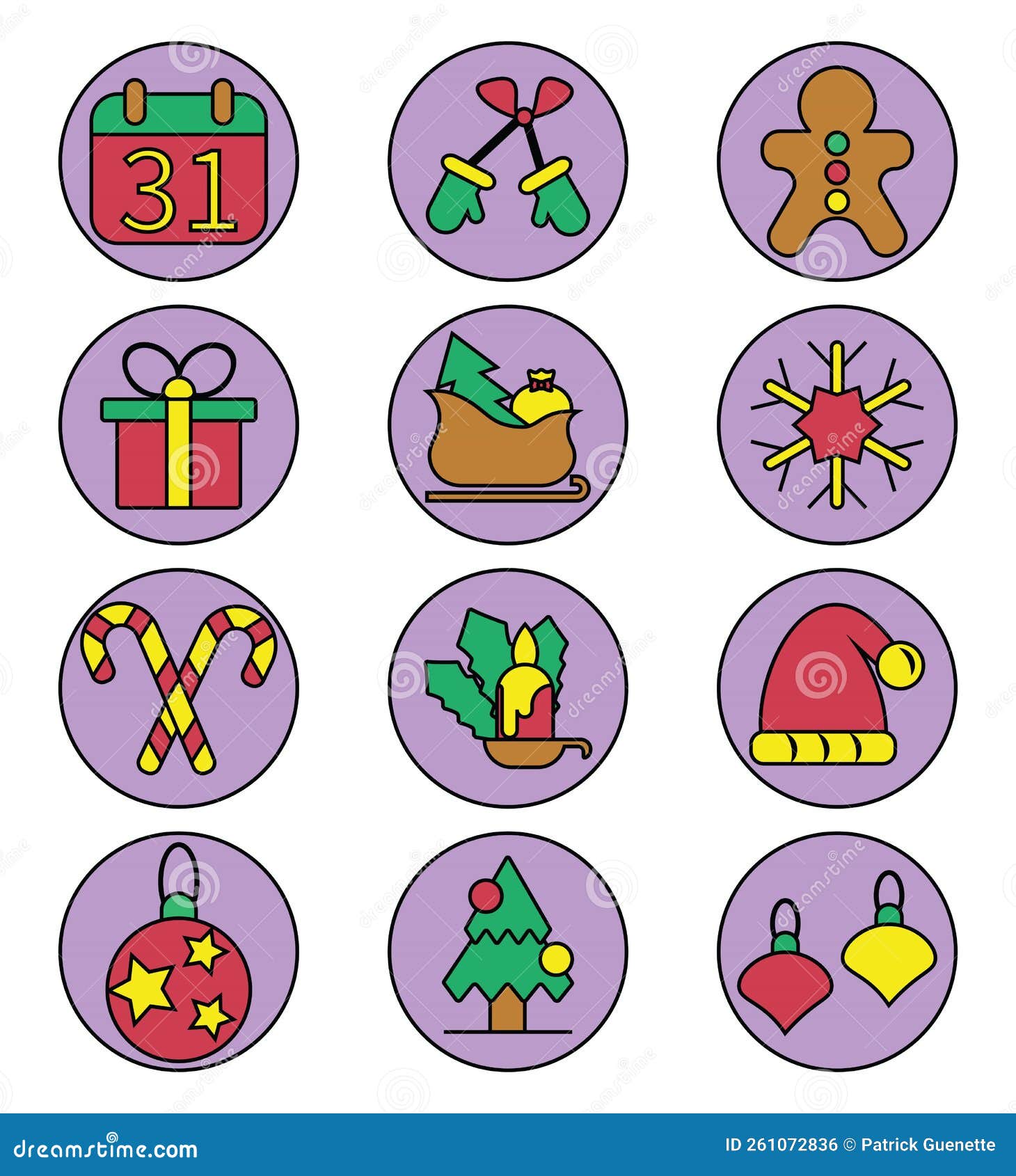 Christmas Celebration, Icon Stock Vector - Illustration of icon, retro ...